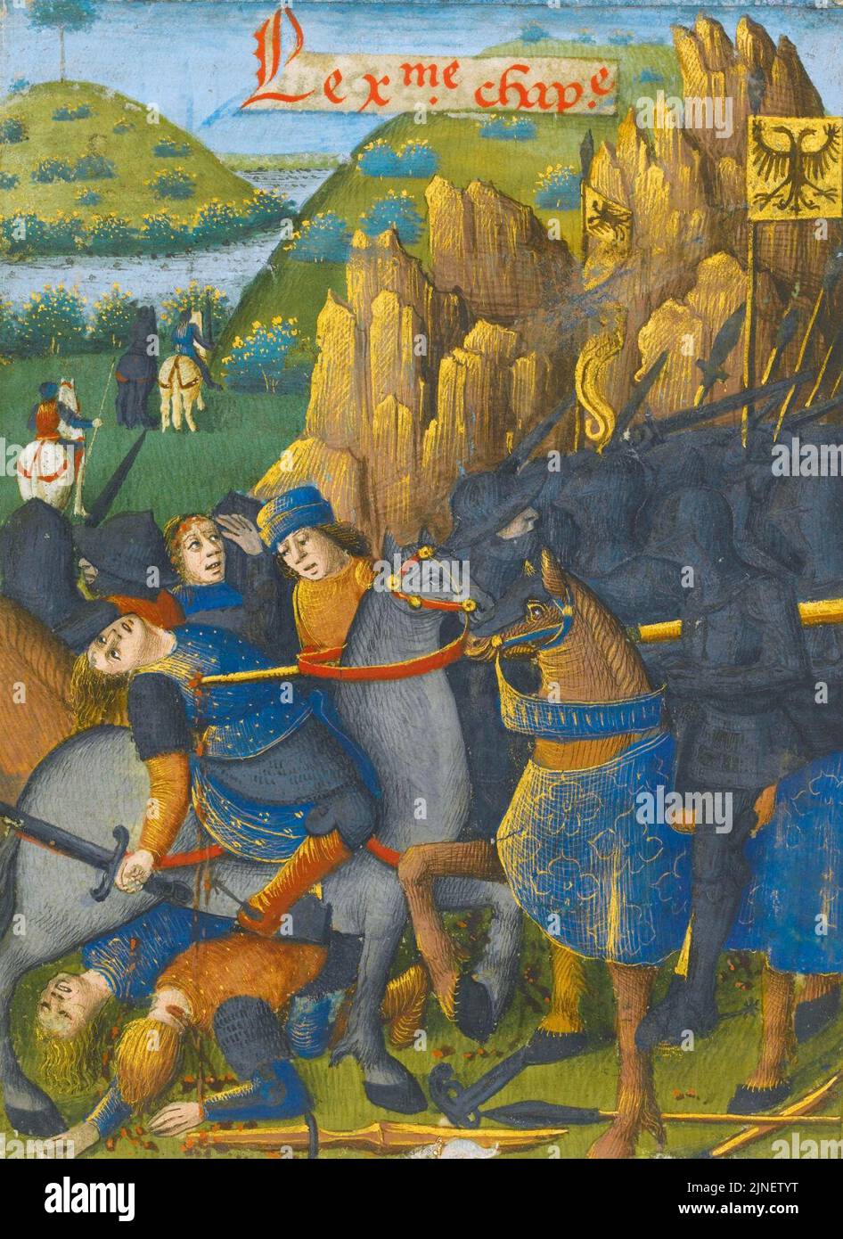 The death of the Roman General Postumius at the hands of the Boii Stock ...
