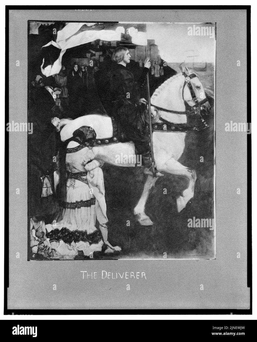 Deliverer Black and White Stock Photos & Images - Alamy