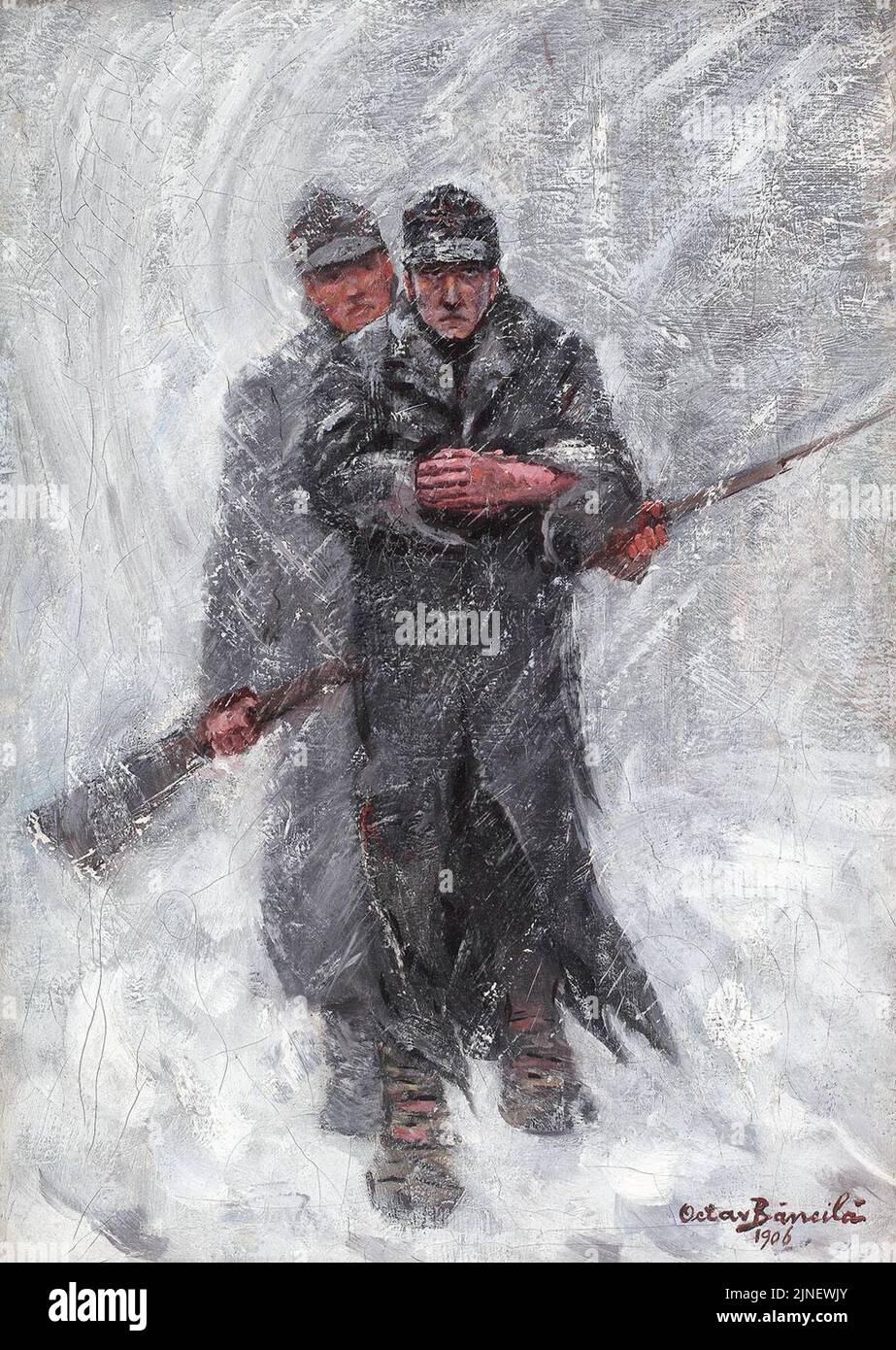 The Defector by Octav Băncilă 1906 Stock Photo - Alamy