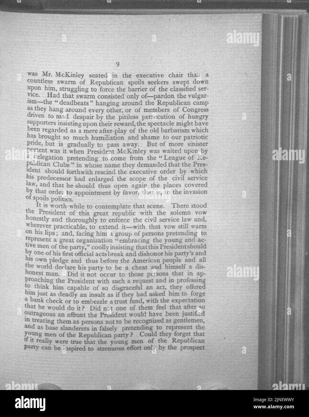 The Democracy of the Merit System p09 Stock Photo - Alamy