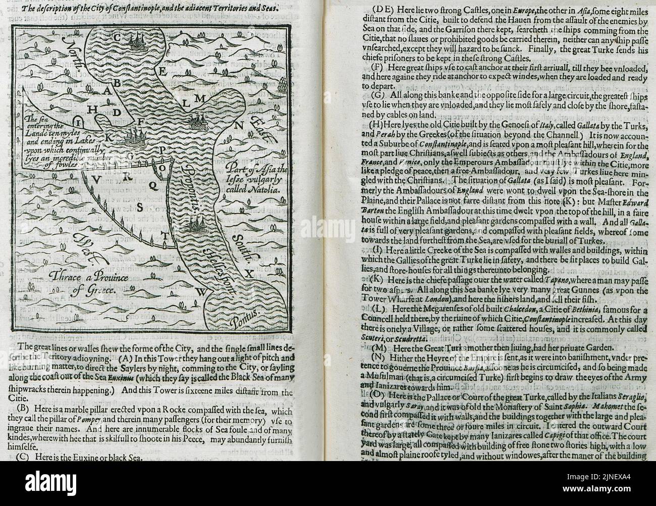 The description of the City of Constantinople and the adiacent ...