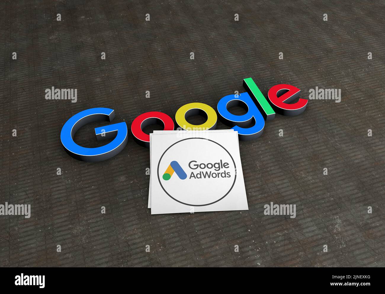 google adwords, google backgrounds Stock Photo - Alamy