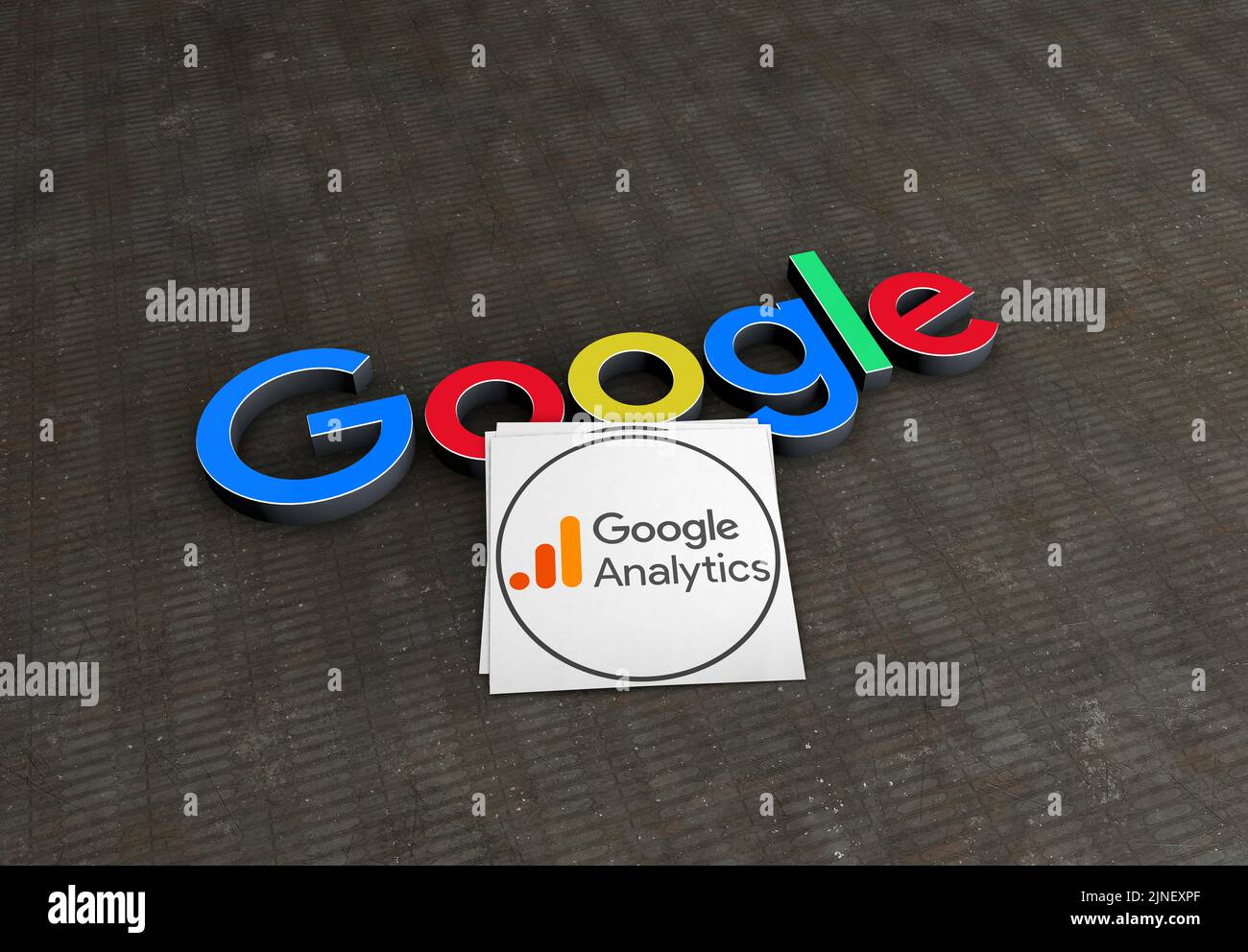 google analytics, google backgrounds Stock Photo - Alamy