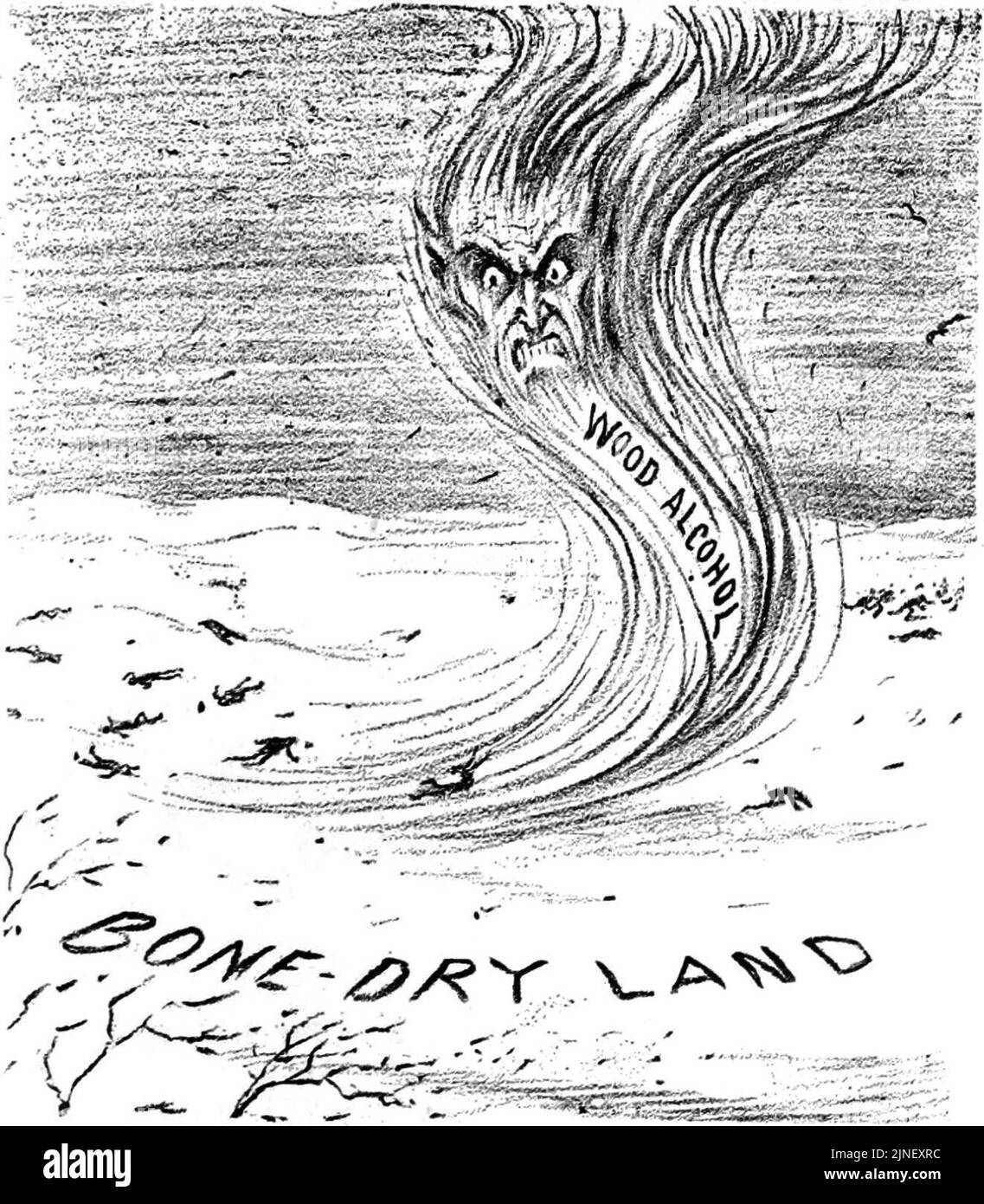 The desert has its demon (Nelson Harding Stock Photo - Alamy