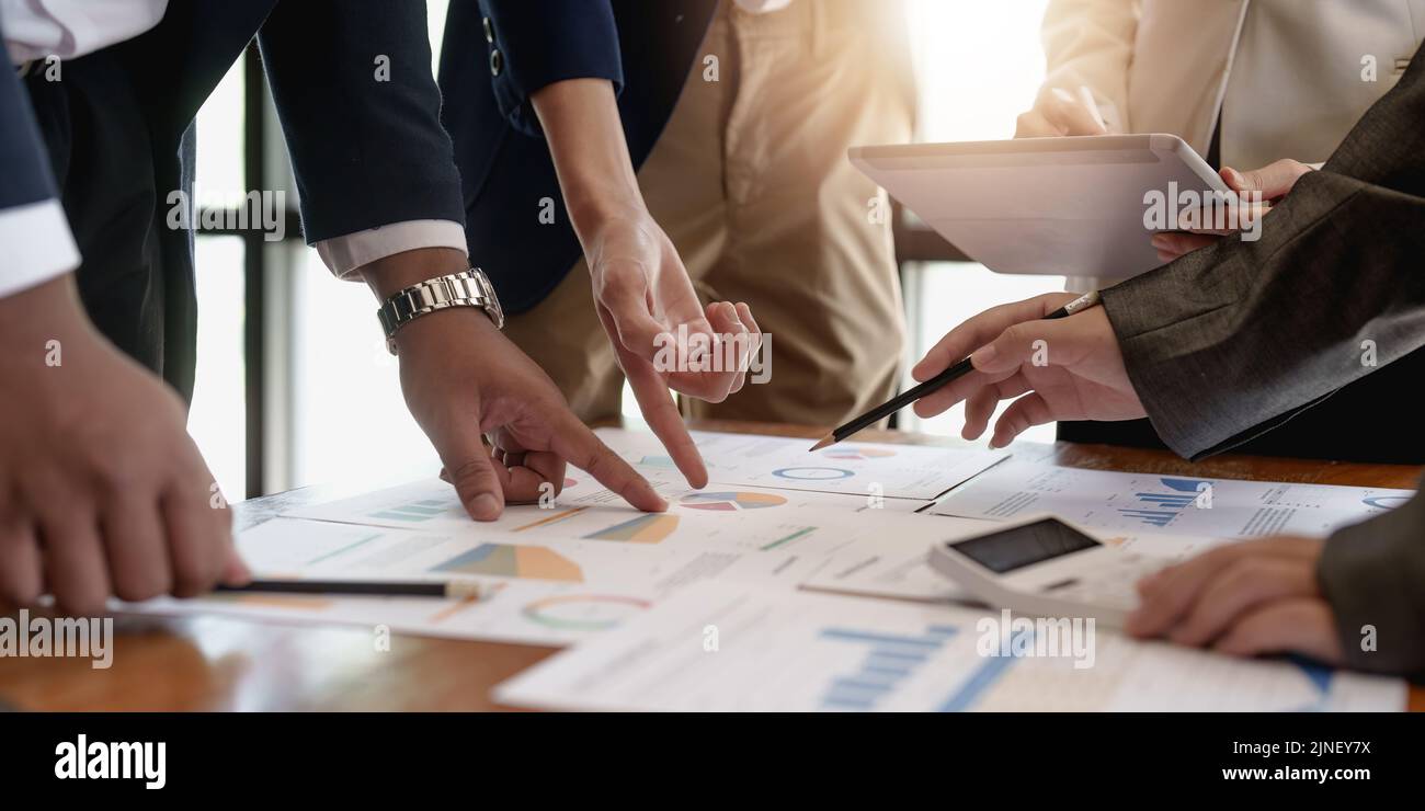 Business People Meeting Design Ideas Concept. Business Planning ...