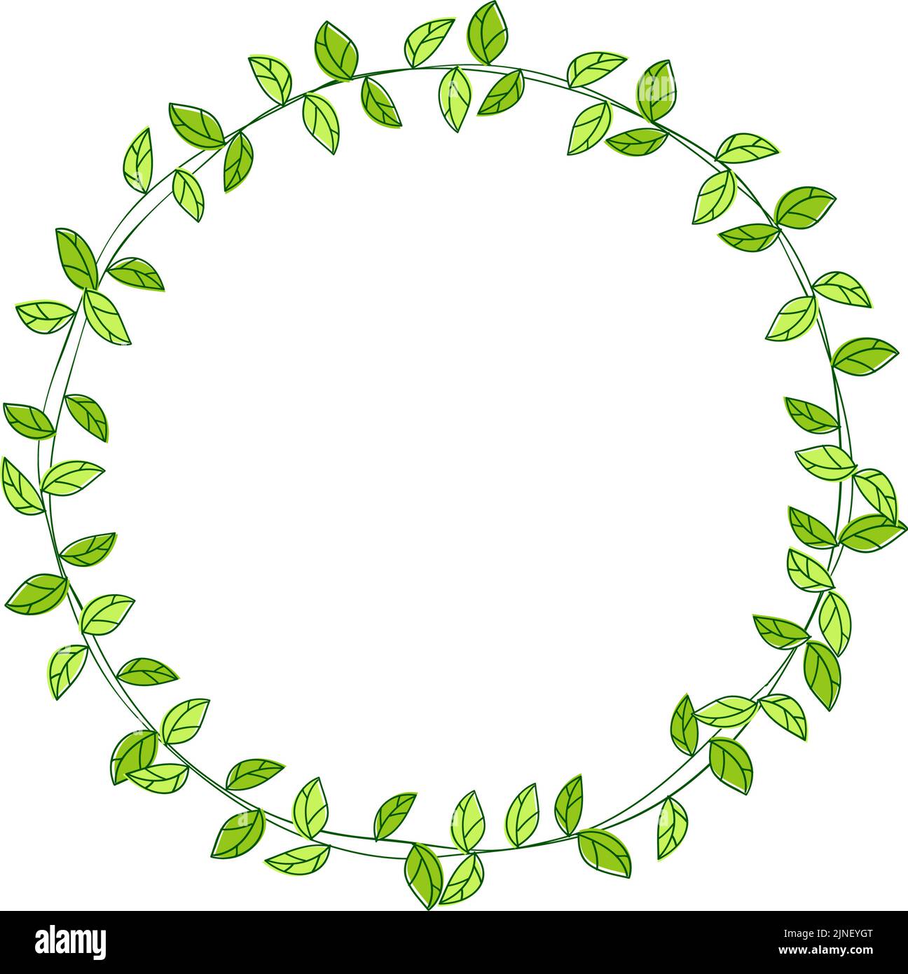 Hand painted decorative borders, plants Stock Vector Image & Art - Alamy