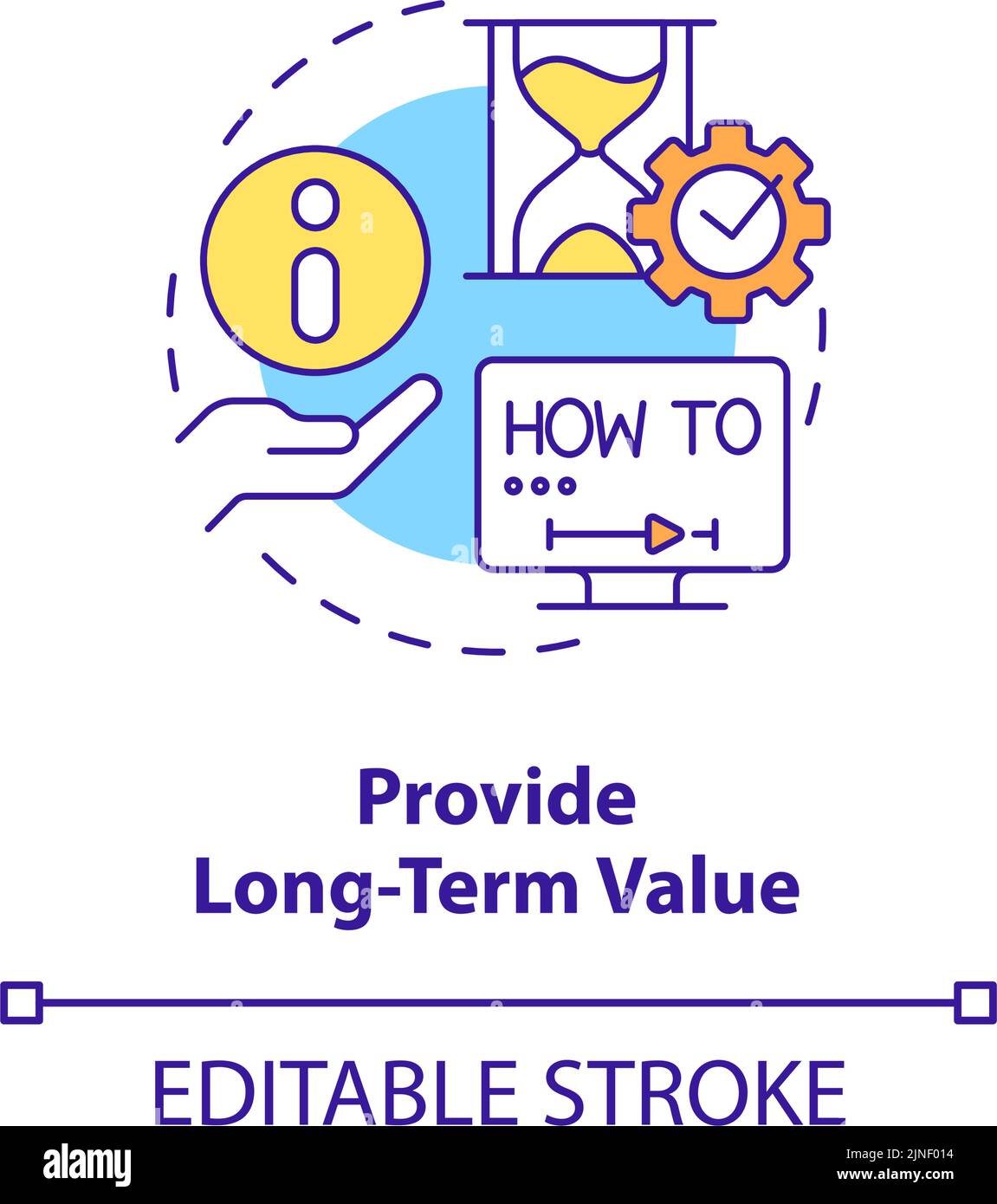 Long term value Stock Vector Images - Alamy