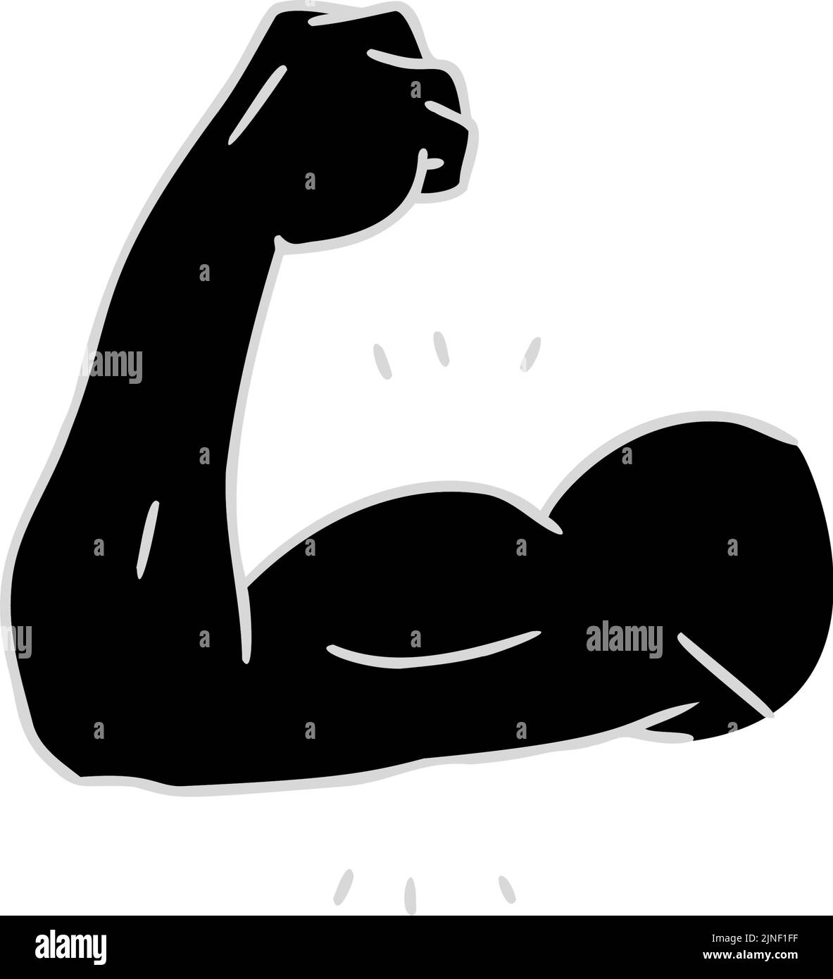 Arm strengthening Stock Vector Images - Alamy