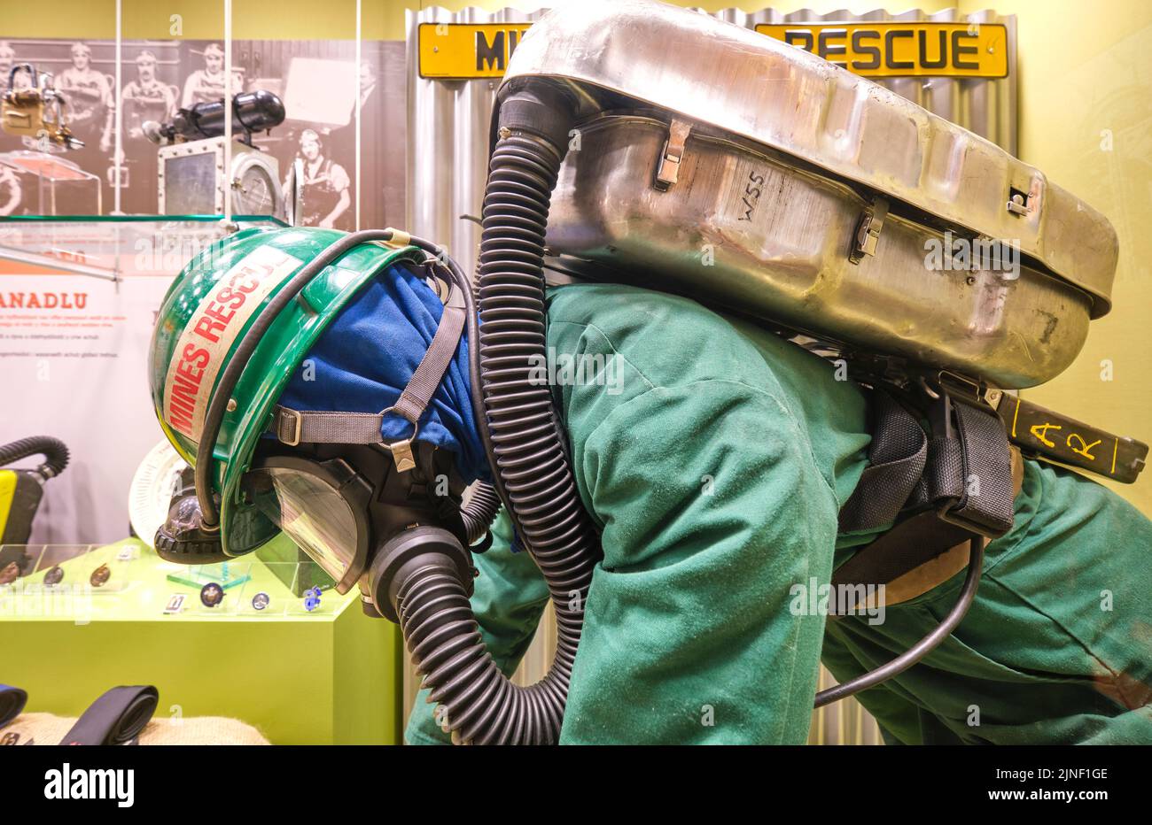 Mine rescue equipment hi-res stock photography and images - Alamy