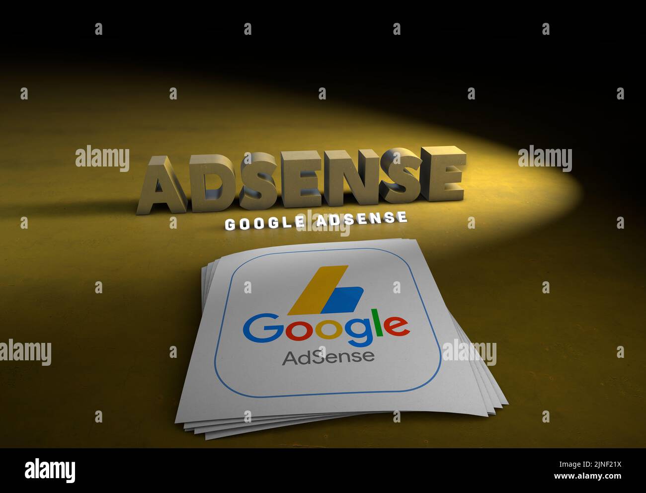 google adsense, google background Stock Photo - Alamy