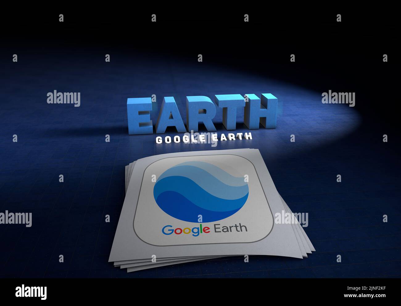 google earth, google background Stock Photo - Alamy