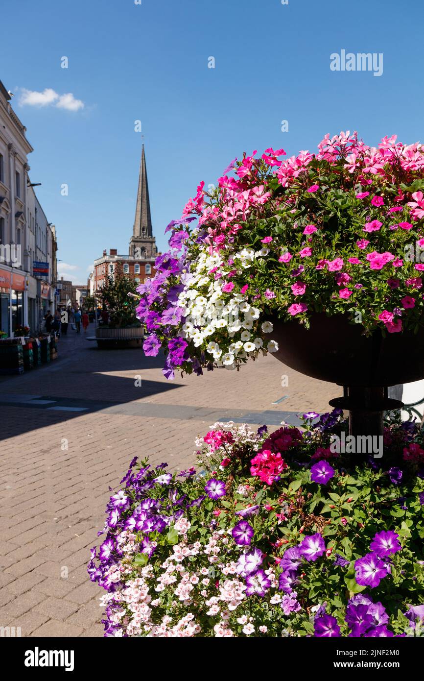Hereford city centre street hi-res stock photography and images - Alamy