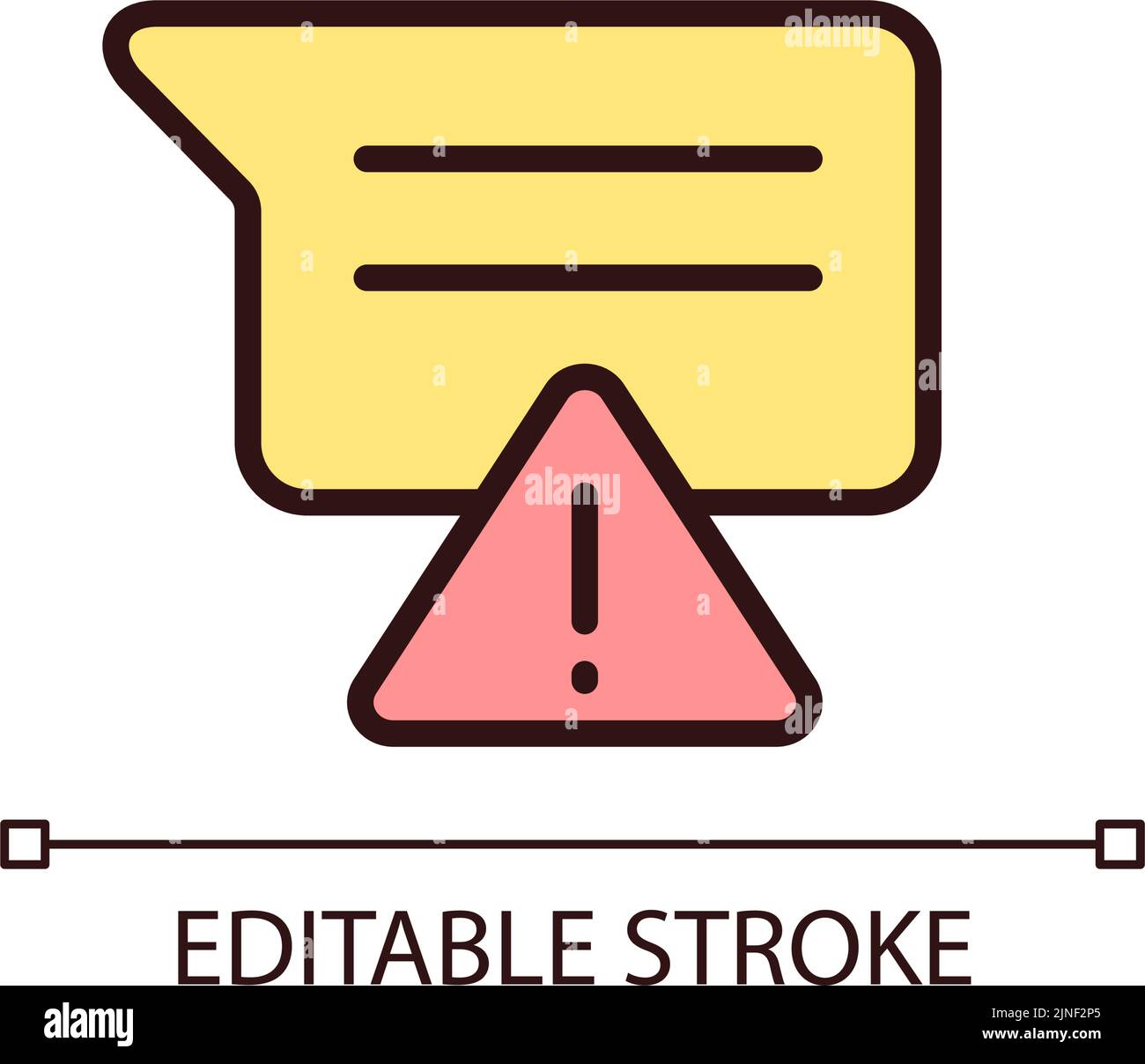 Not perfect illustration Stock Vector Images - Alamy