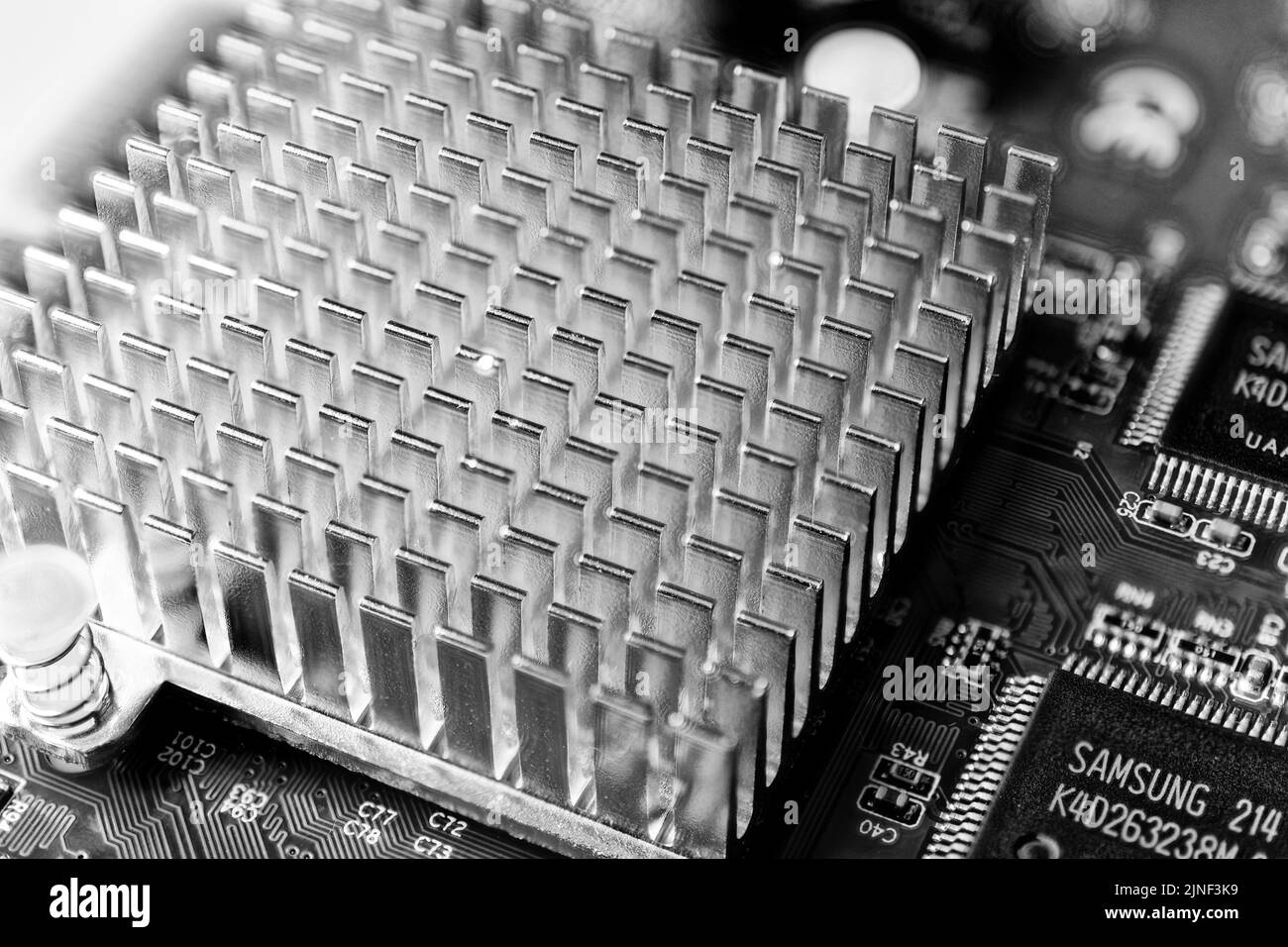 Motherboard picture Black and White Stock Photos & Images - Alamy