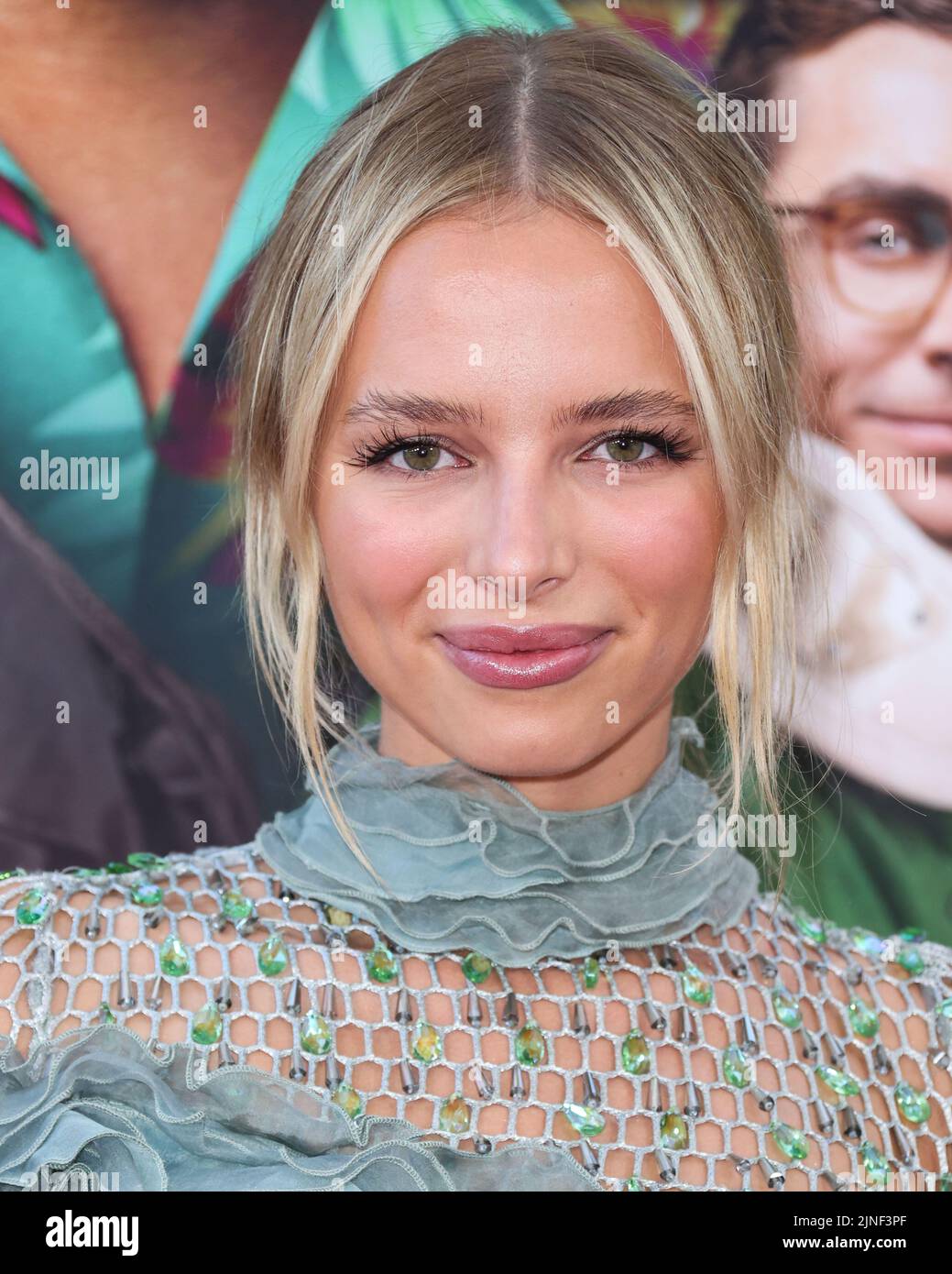 LOS ANGELES, CALIFORNIA, USA - AUGUST 10: Model Marie-lou Nurk arrives ...