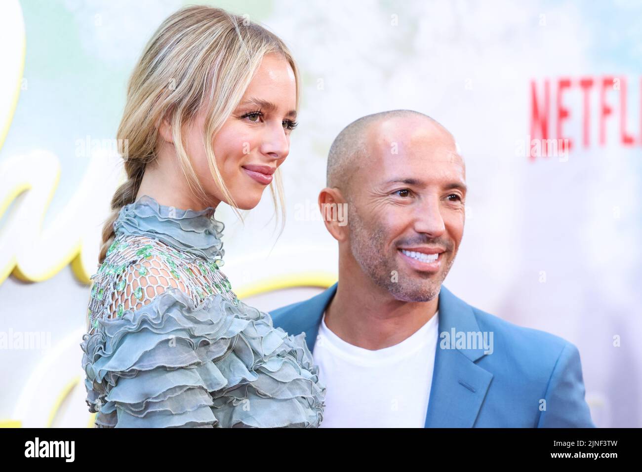 LOS ANGELES, CALIFORNIA, USA - AUGUST 10: Model Marie-lou Nurk and ...