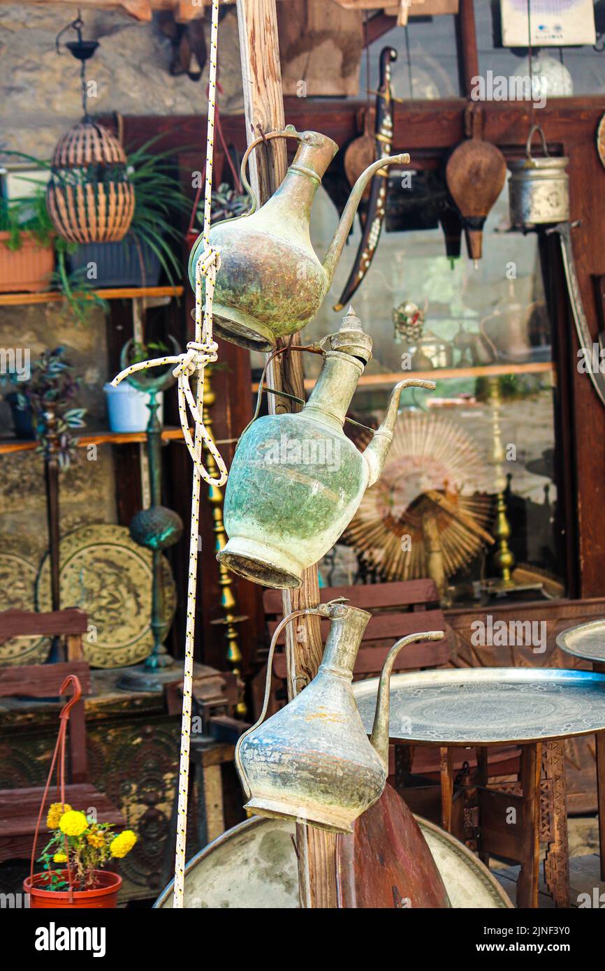 Jugs hang hi-res stock photography and images - Alamy