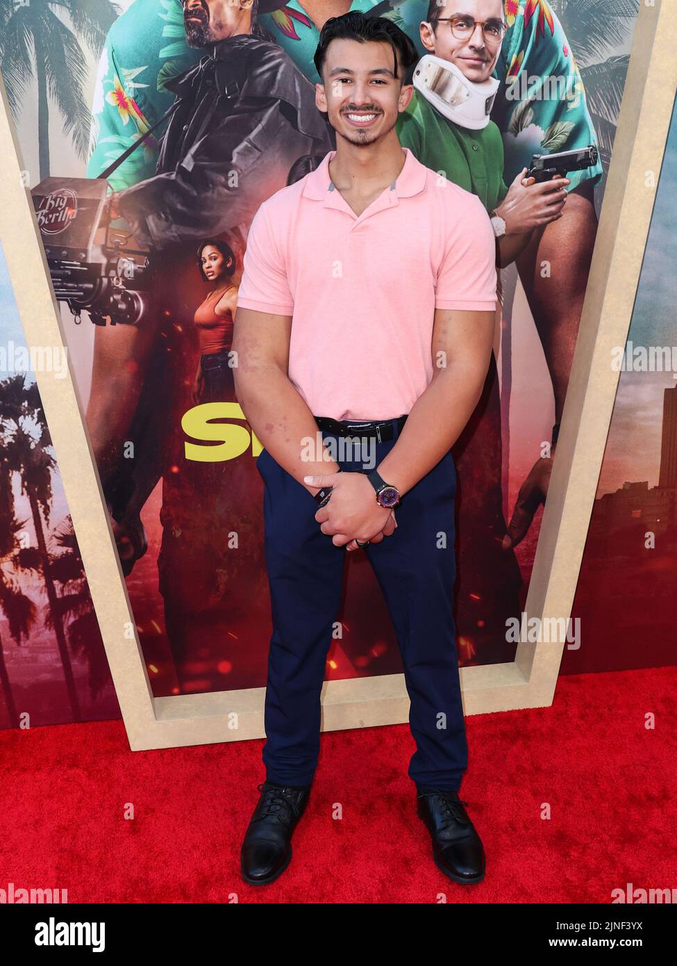 LOS ANGELES, CALIFORNIA, USA - AUGUST 10: Matt Ramos arrives at the ...