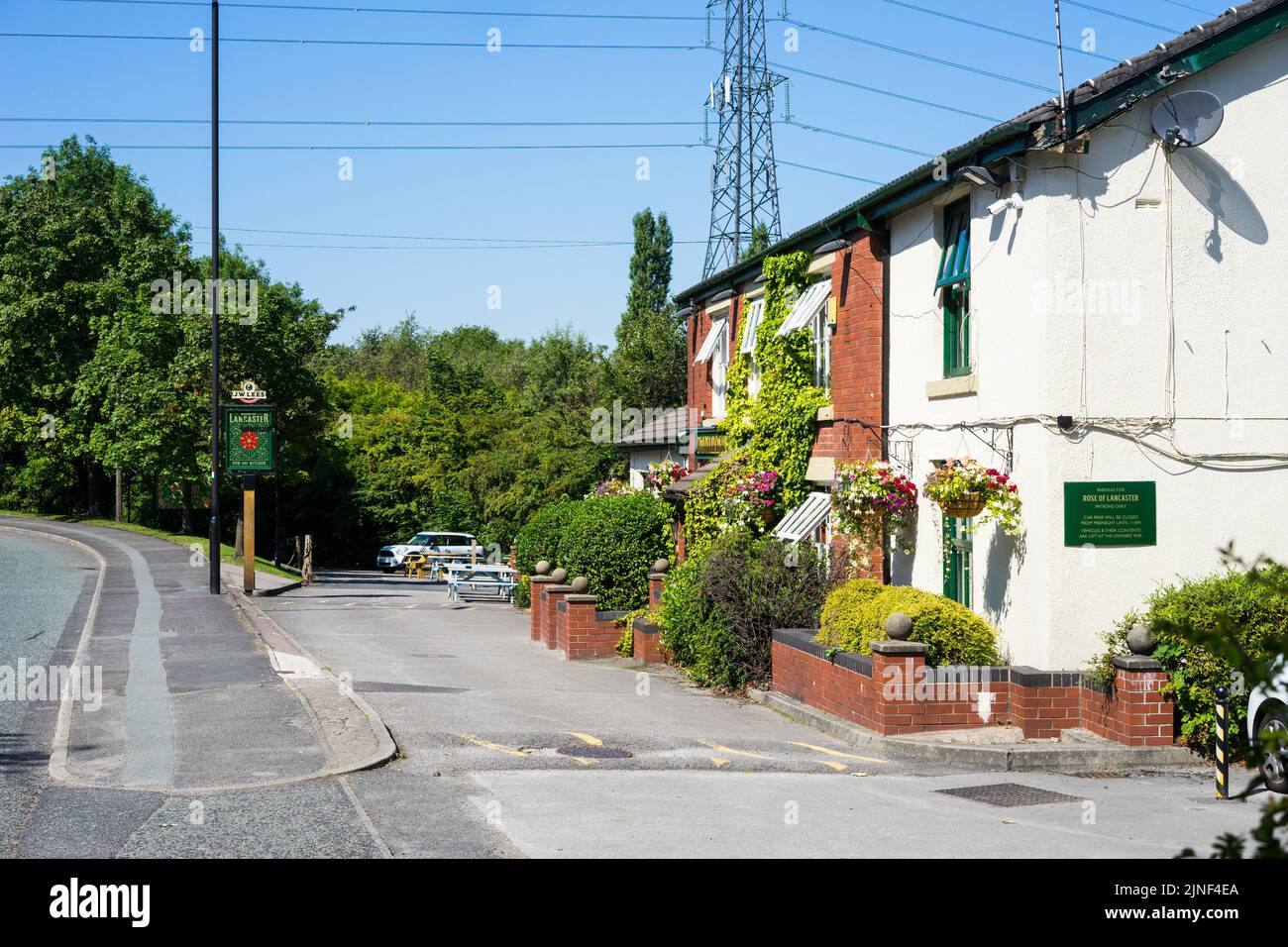 Rose Of Lancaster Public House, Chadderton,Greater Manchester, UK Stock ...