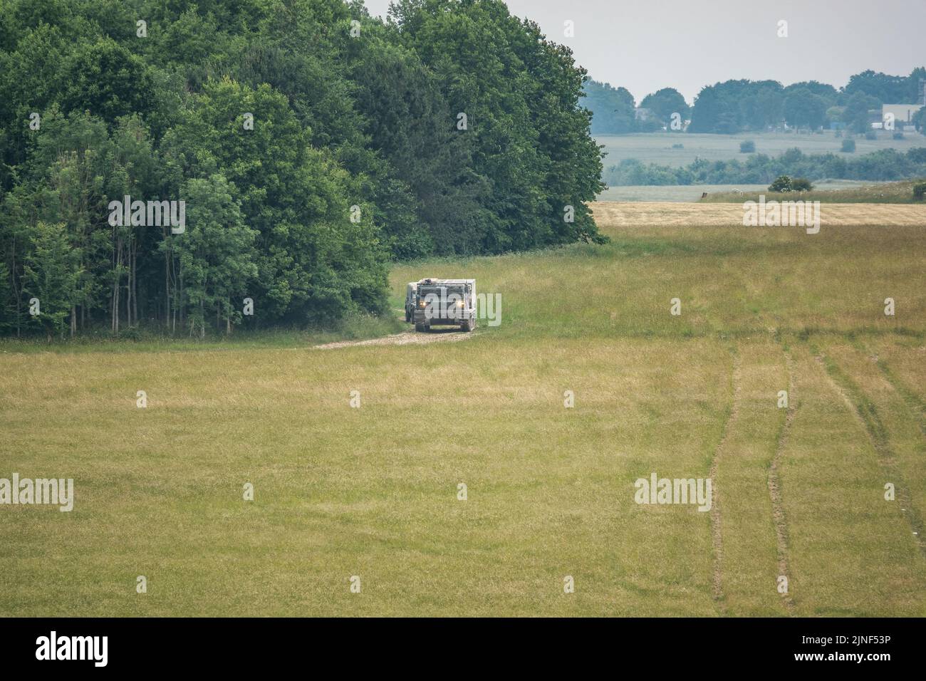 army M270 Multiple Launch Rocket System, self-propelled, multiple ...