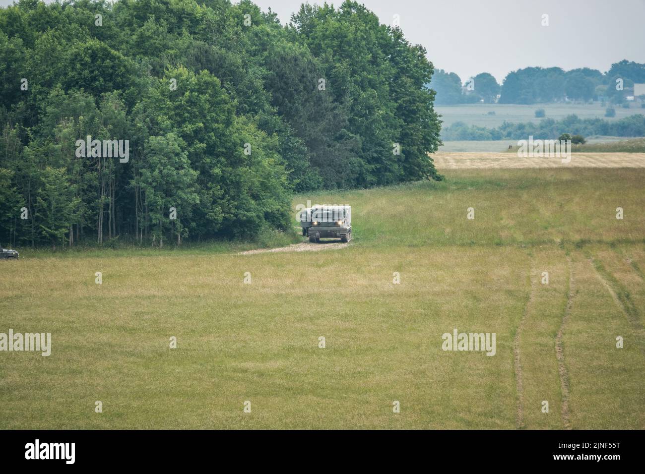 army M270 Multiple Launch Rocket System, self-propelled, multiple ...