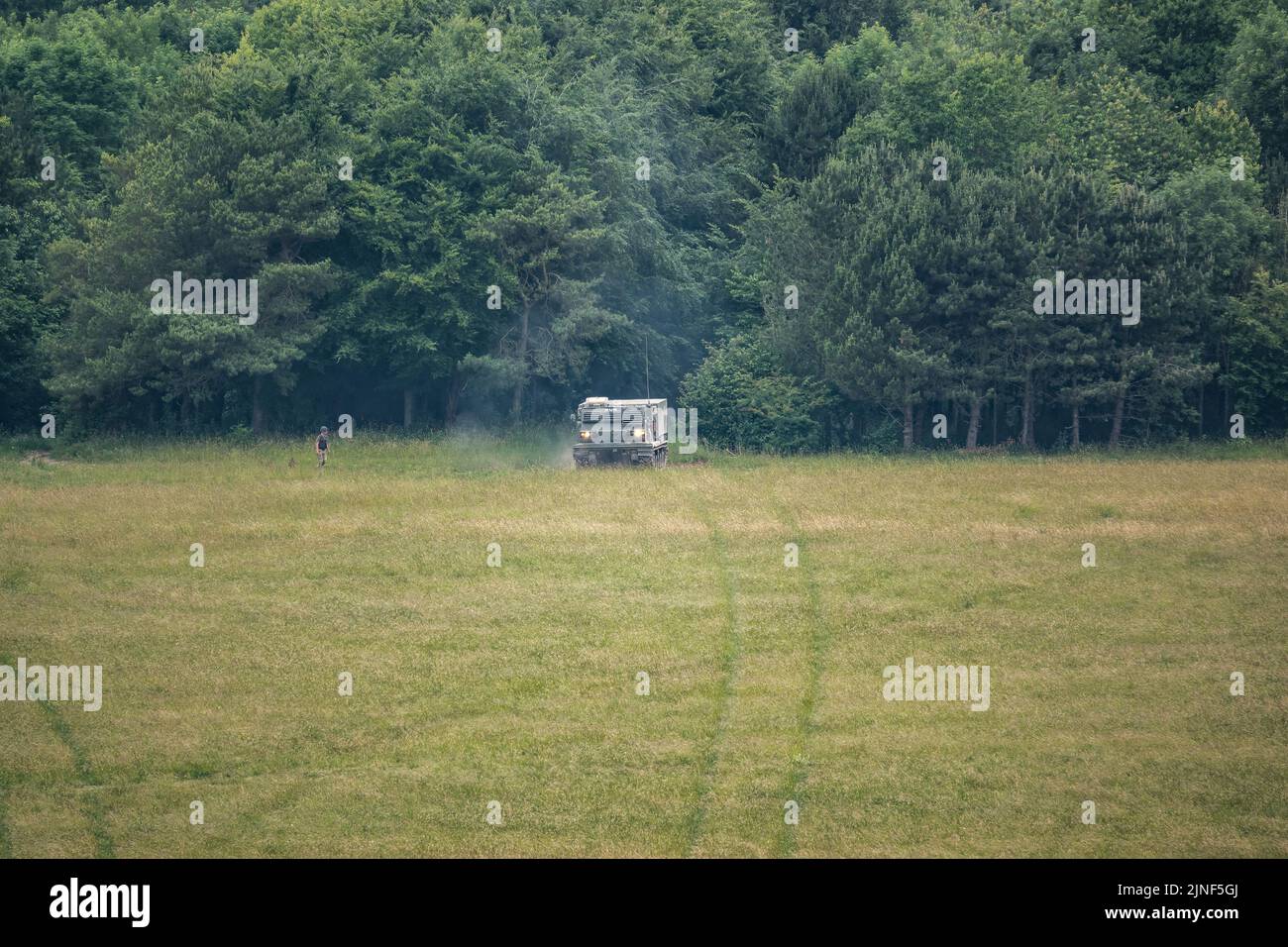 army M270 Multiple Launch Rocket System, self-propelled, multiple ...