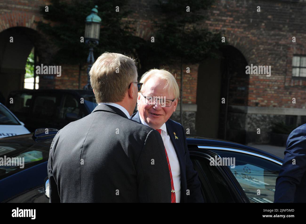 Copenhagen /Denmark/11 August 2022/ Denmark's defence minister Morten ...