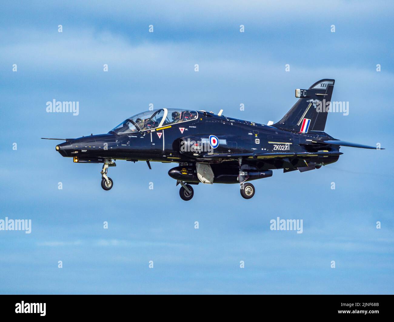 Hawk Jet coming in to land,, August 2022, RAF Valley, Anglesey, North ...