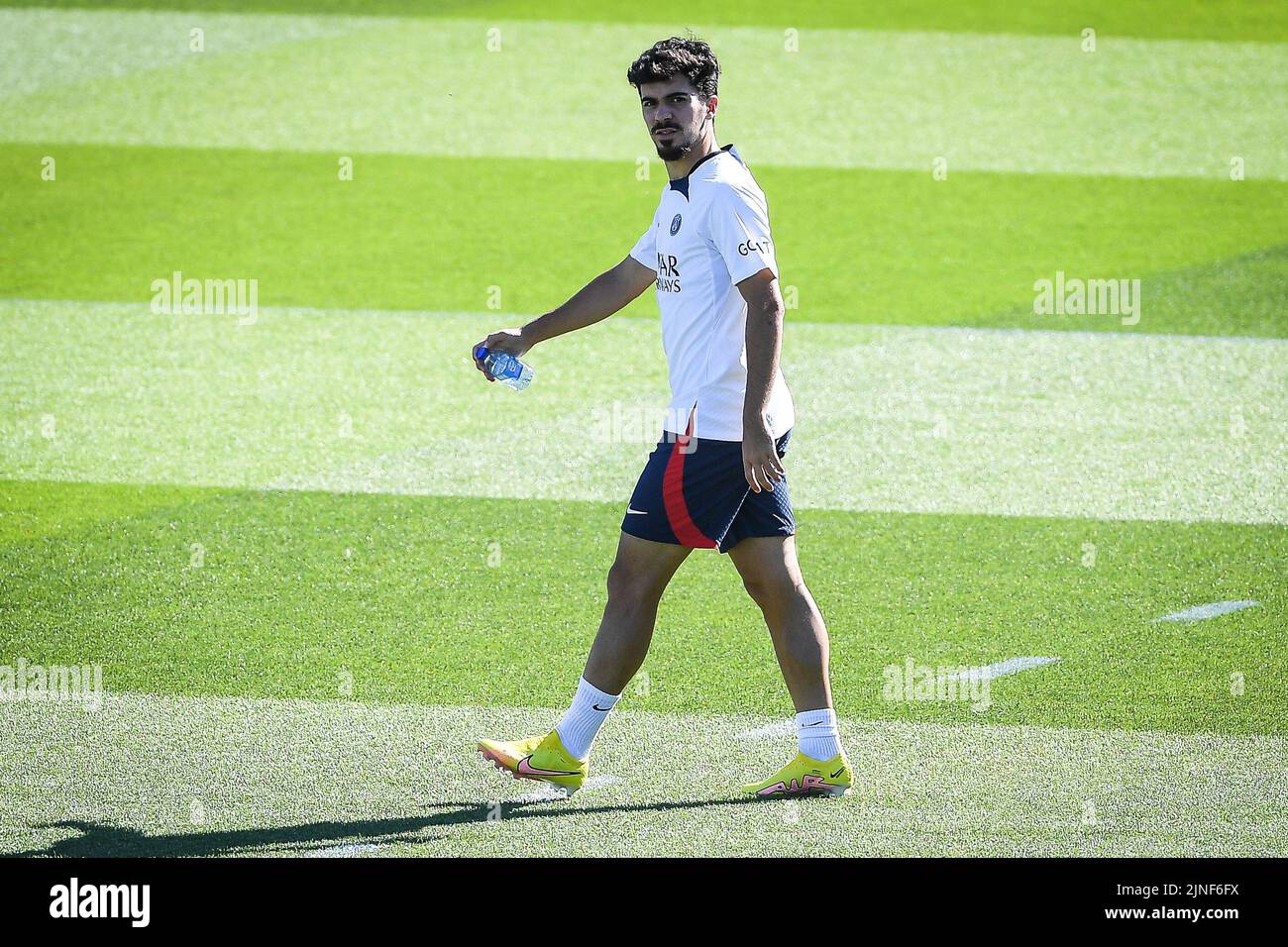 Vitor MACHADO FERREIRA (Vitinha) of PSG during the training of the ...