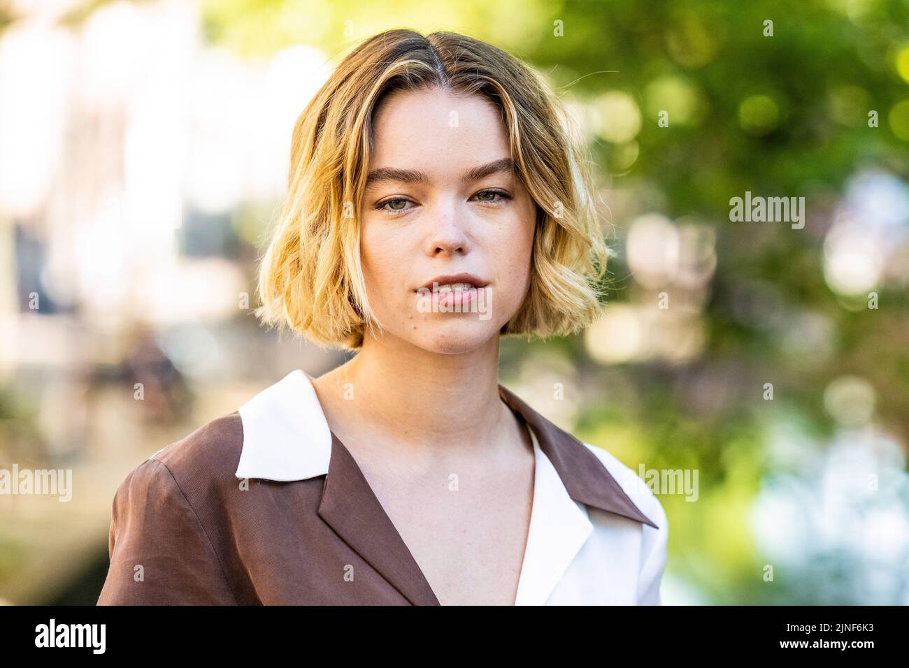 Amsterdam, the Netherlands - 11 Aug 2022, Milly Alcock during the photo ...