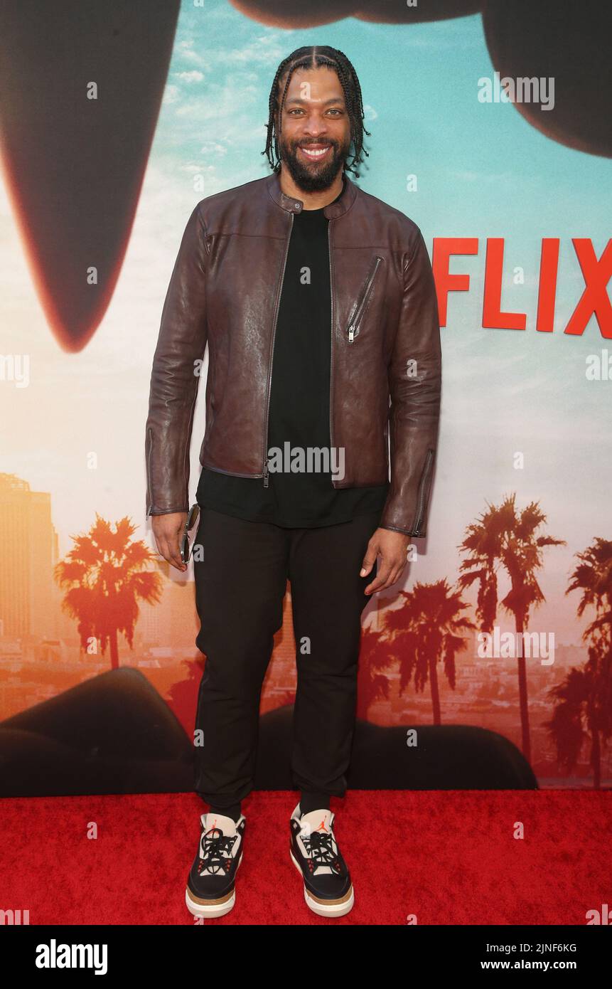 Los Angeles, Ca. 10th Aug, 2022. DeRay Davis, at the world premiere of ...
