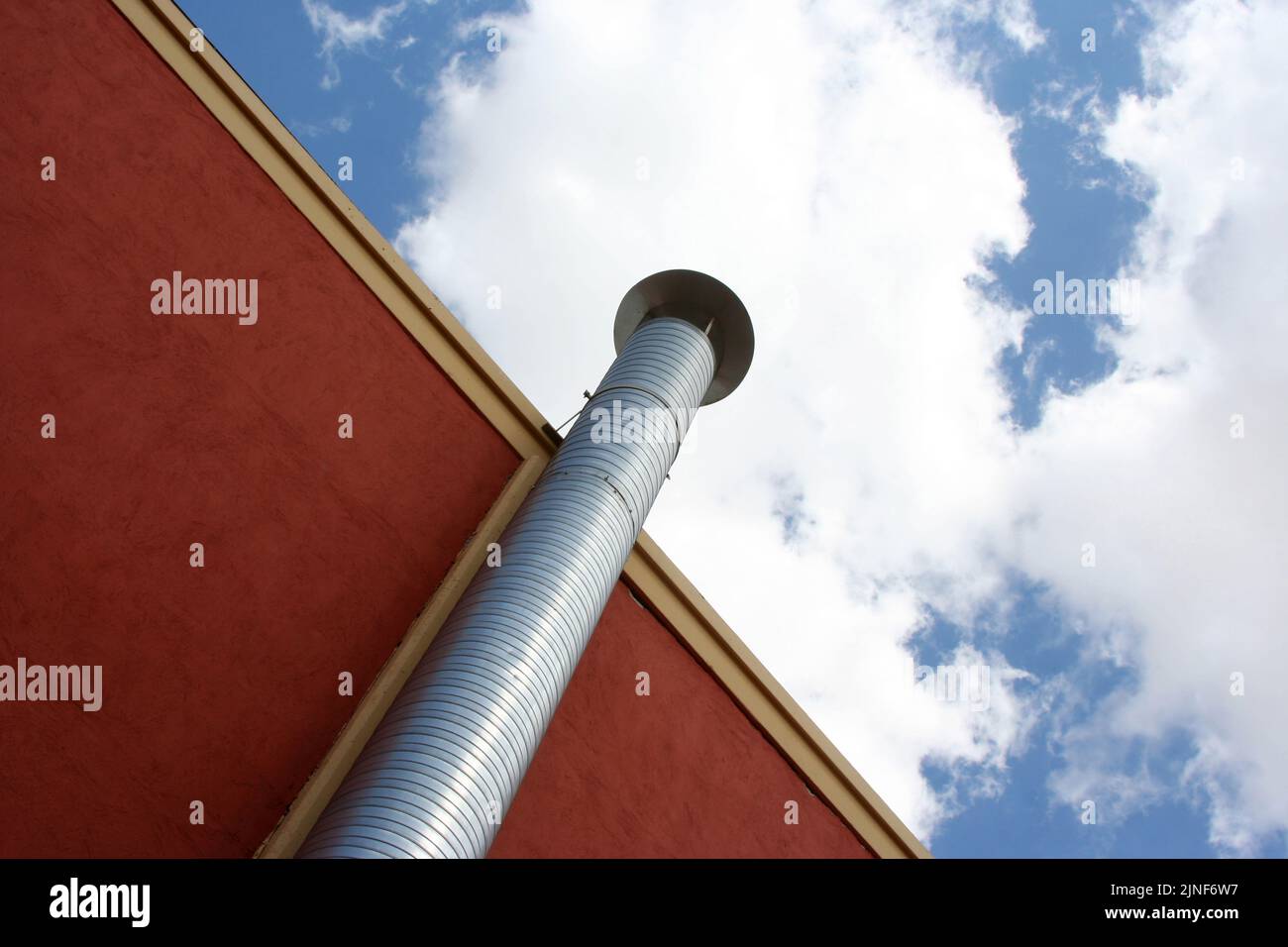 metal chimney of a factory Stock Photo - Alamy
