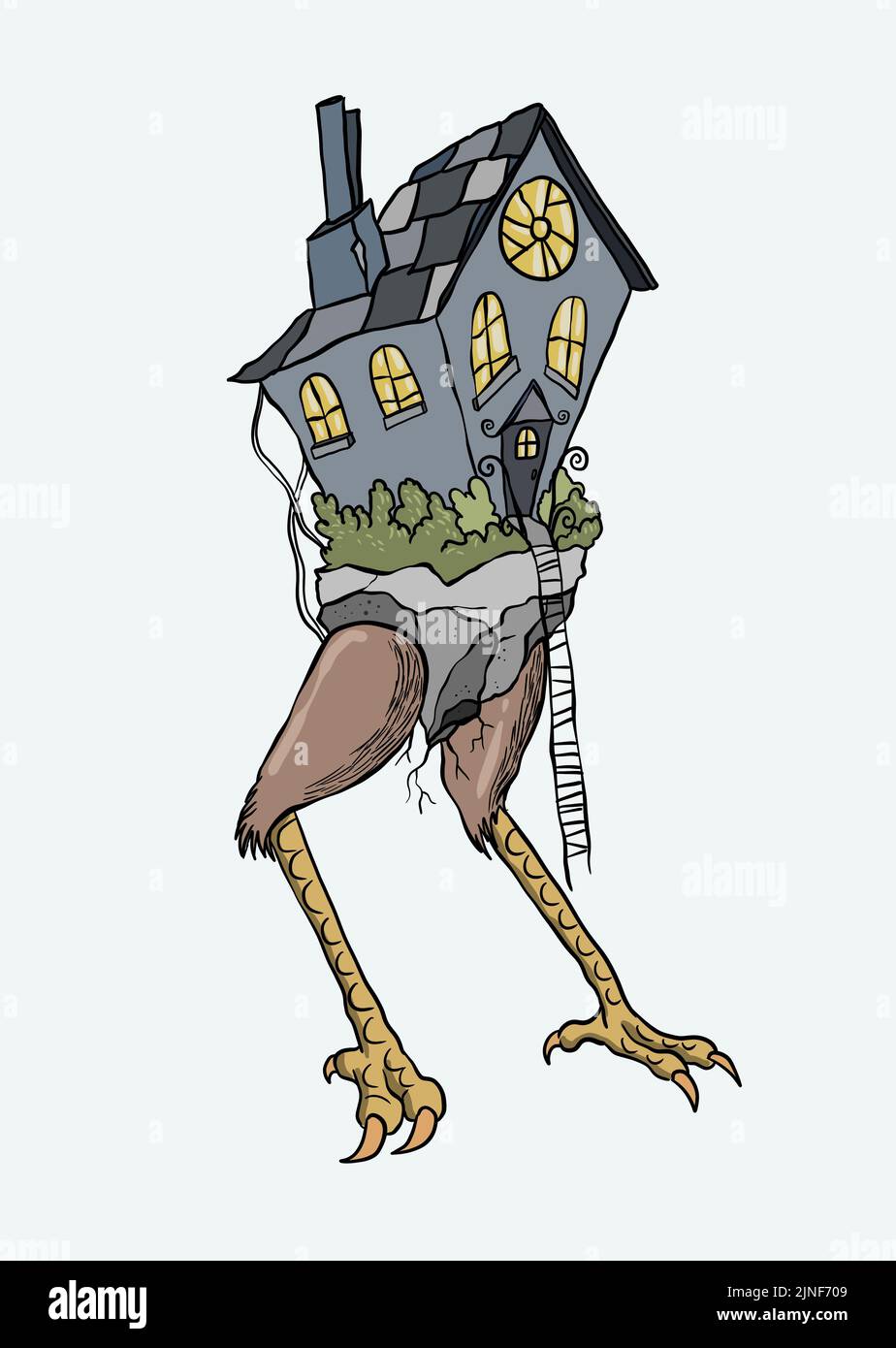 Baba yaga hi-res stock photography and images - Alamy