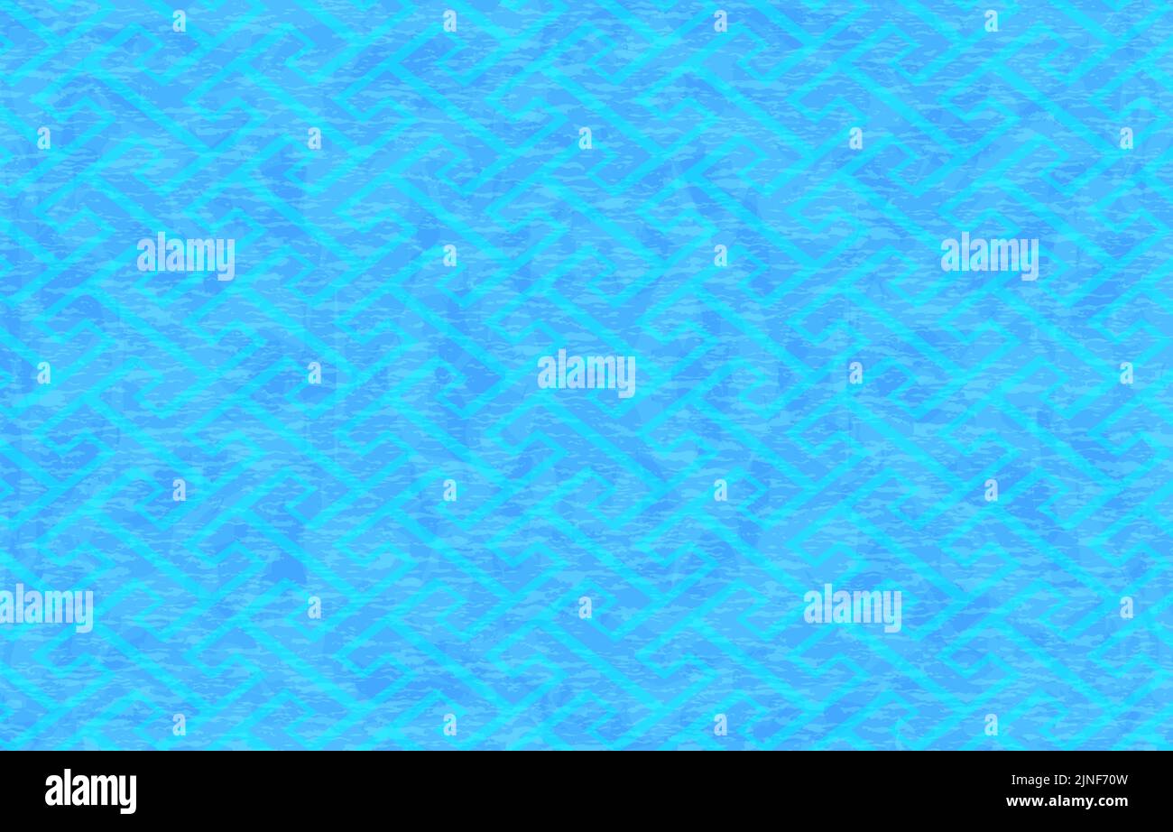 Background material: light blue Japanese paper and Japanese pattern ...