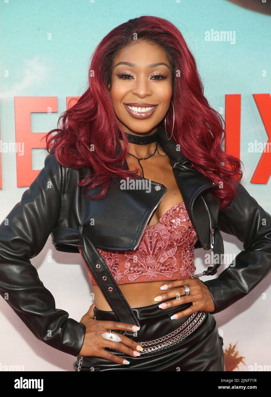 Los Angeles, Ca. 10th Aug, 2022. Porscha Coleman, at the world premiere ...