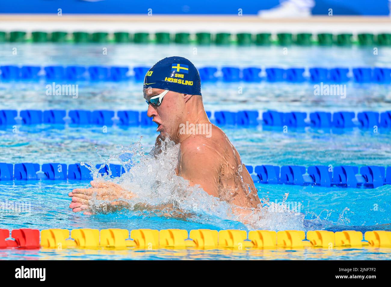 ROME, ITALY - AUGUST 11: Emil Hassling of Sweden during the men's 100m ...