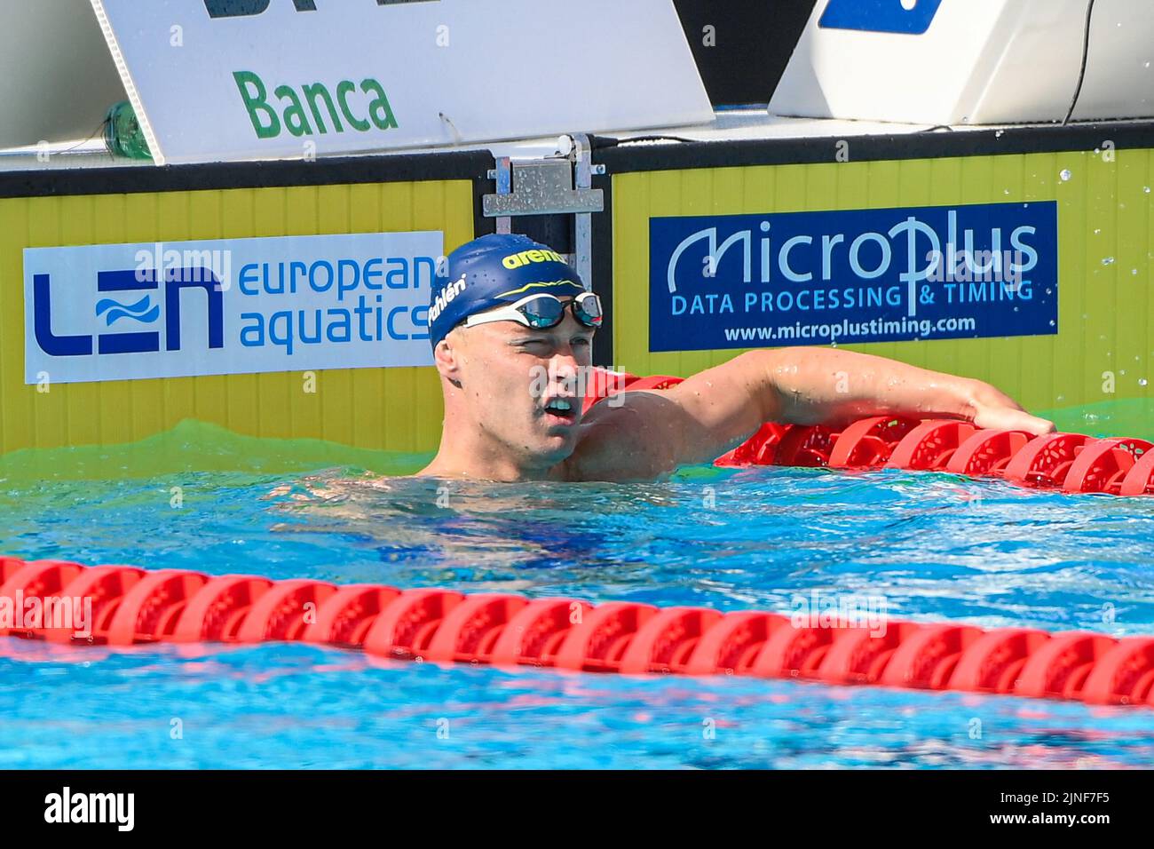 ROME, ITALY - AUGUST 11: Emil Hassling of Sweden during the men's 100m ...