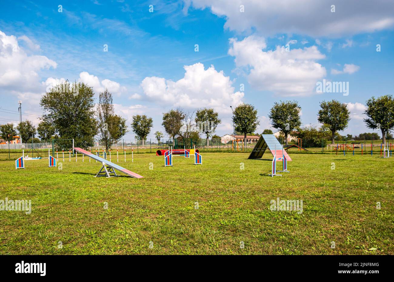 Dog park agility equipment hi-res stock photography and images - Alamy