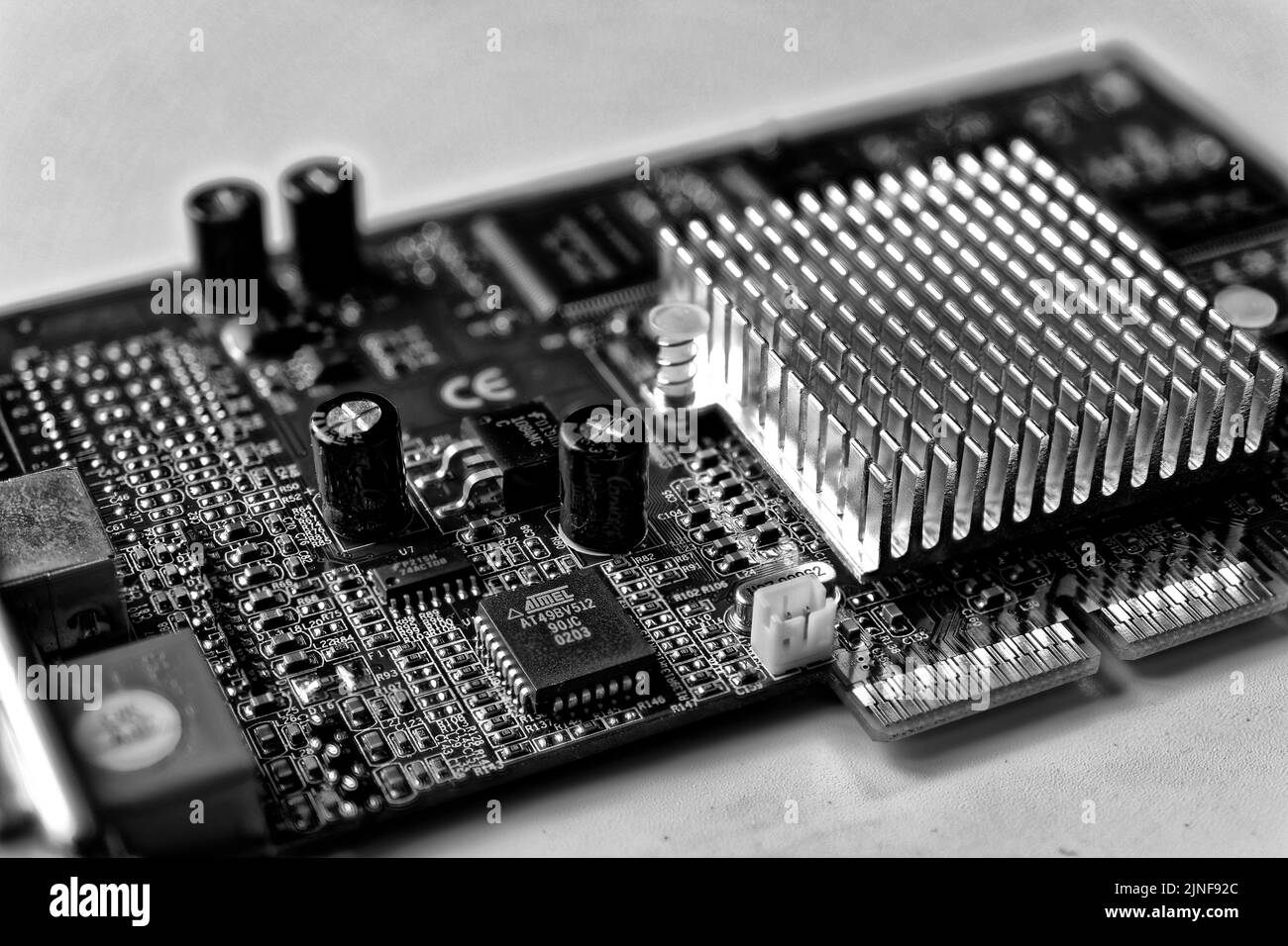 Motherboard picture Black and White Stock Photos & Images - Alamy
