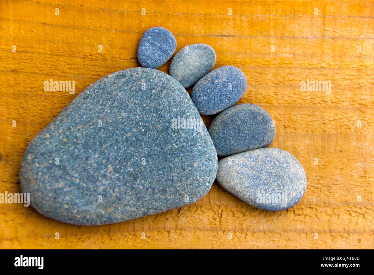 Foot health on stones hi-res stock photography and images - Alamy