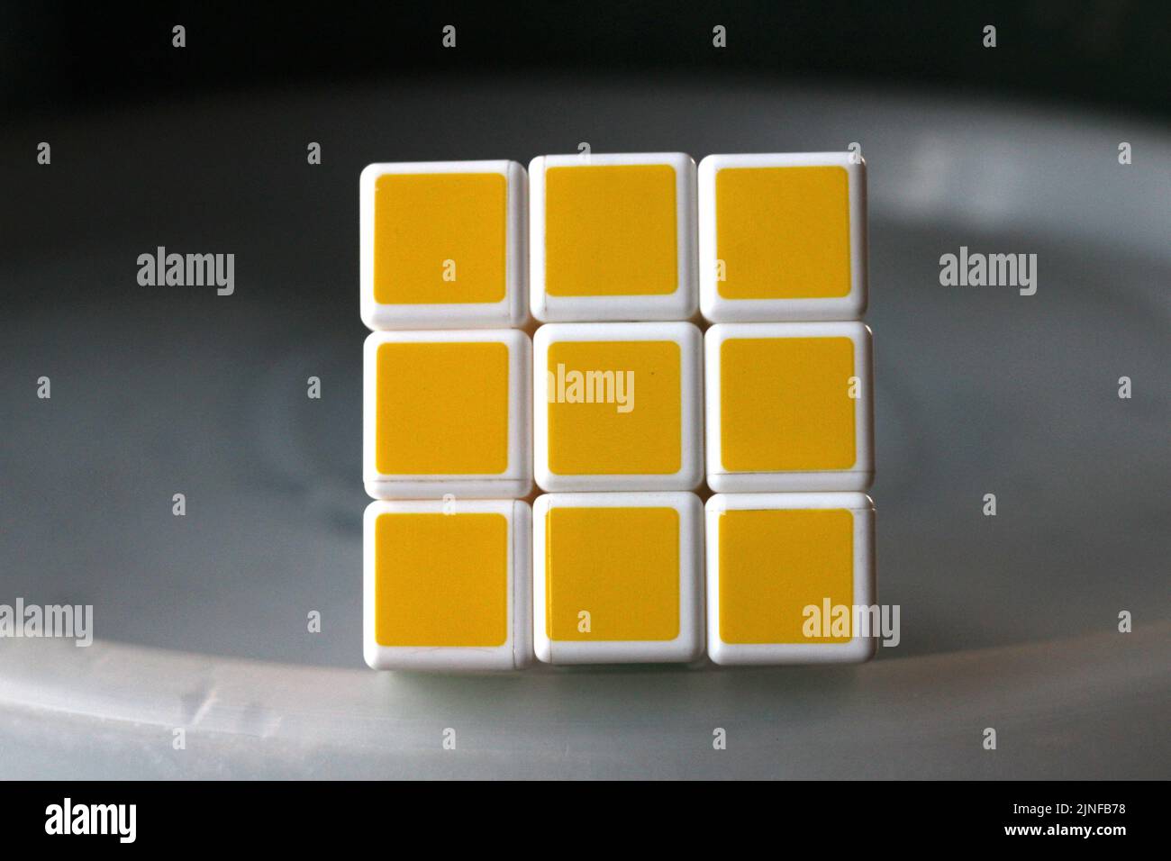Rubik's cube on the black background. Rubik's Cube invented by a ...