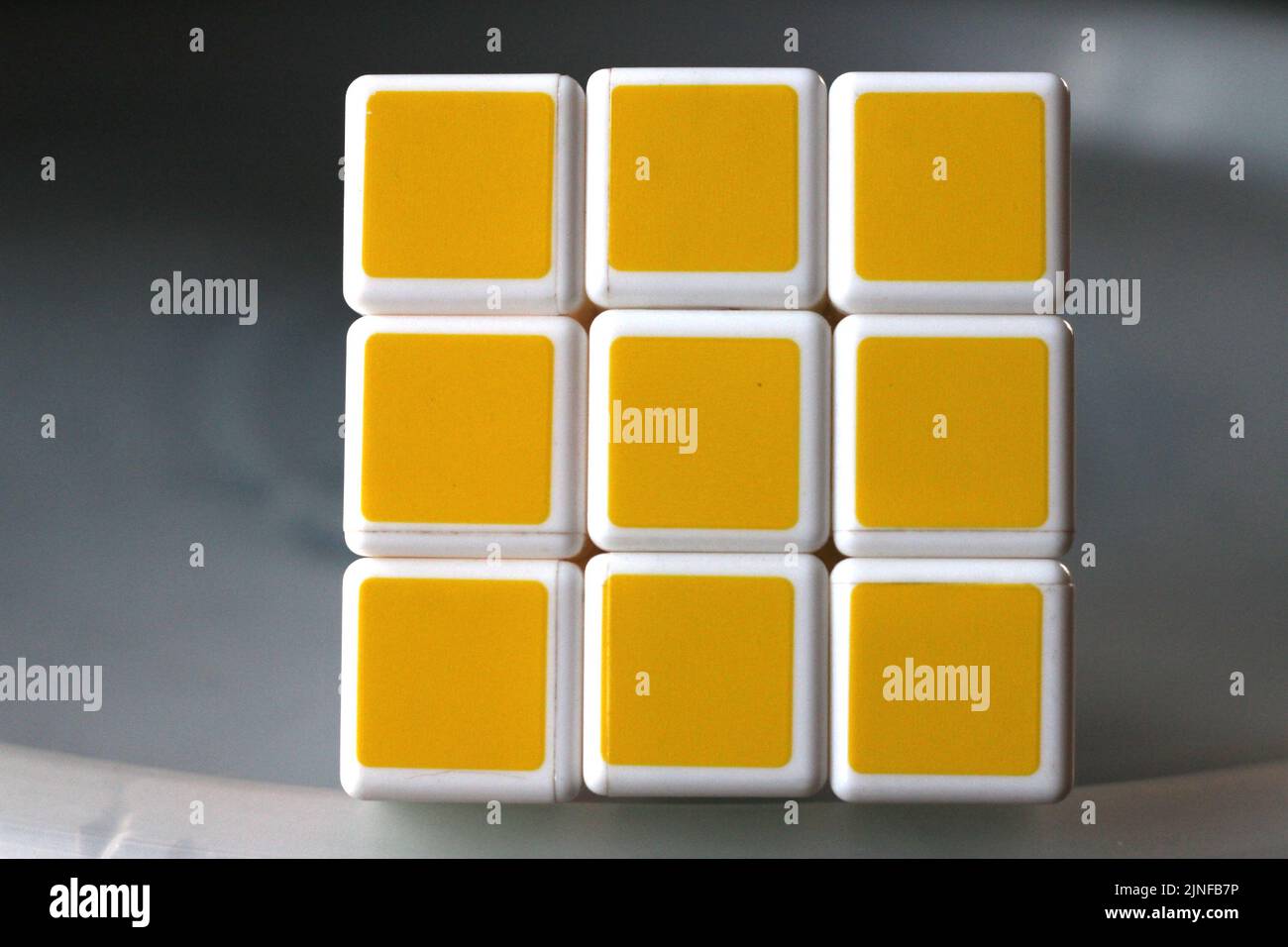 Rubik's cube on the black background. Rubik's Cube invented by a ...