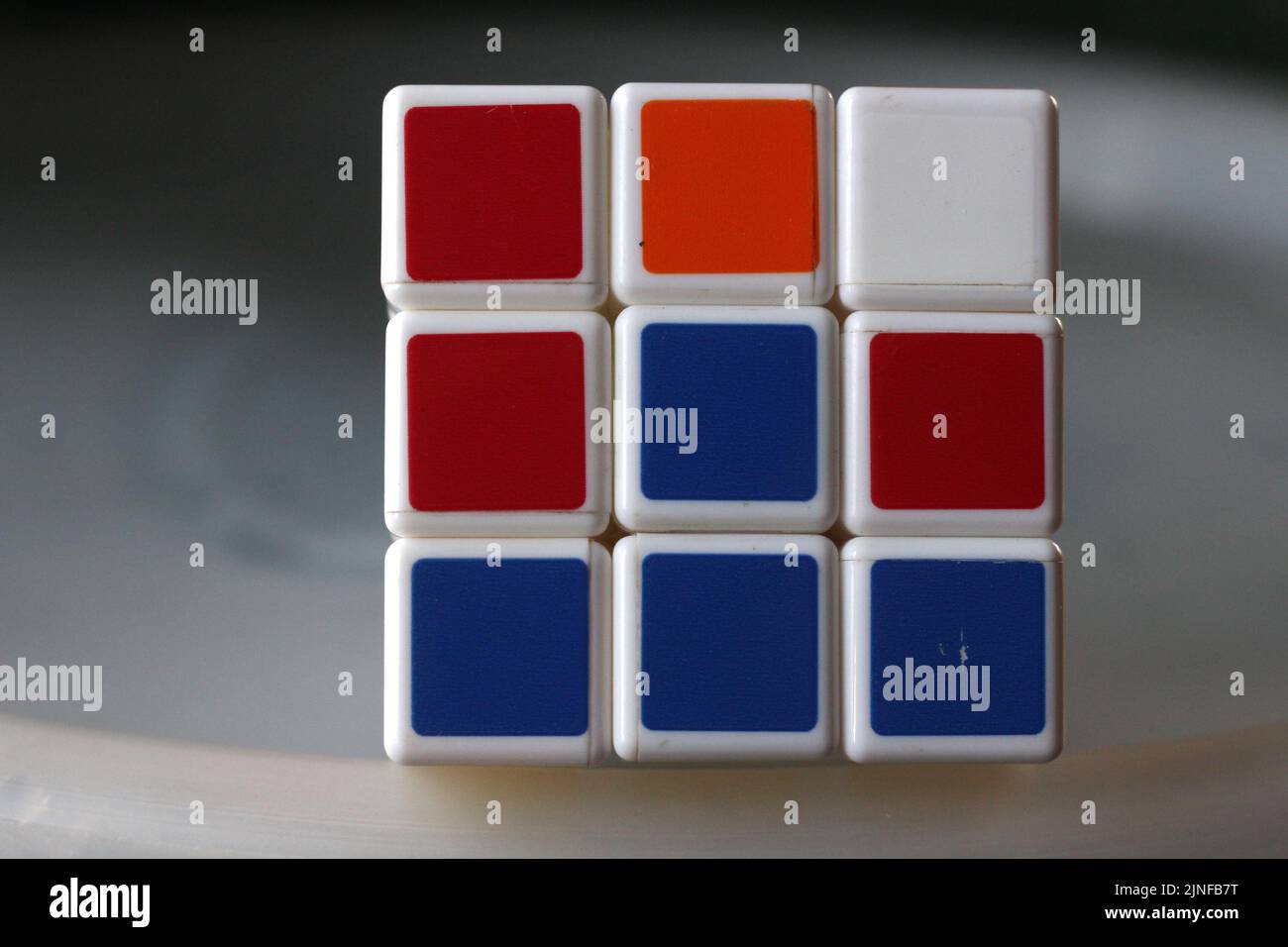 Rubik's cube on the black background. Rubik's Cube invented by a ...