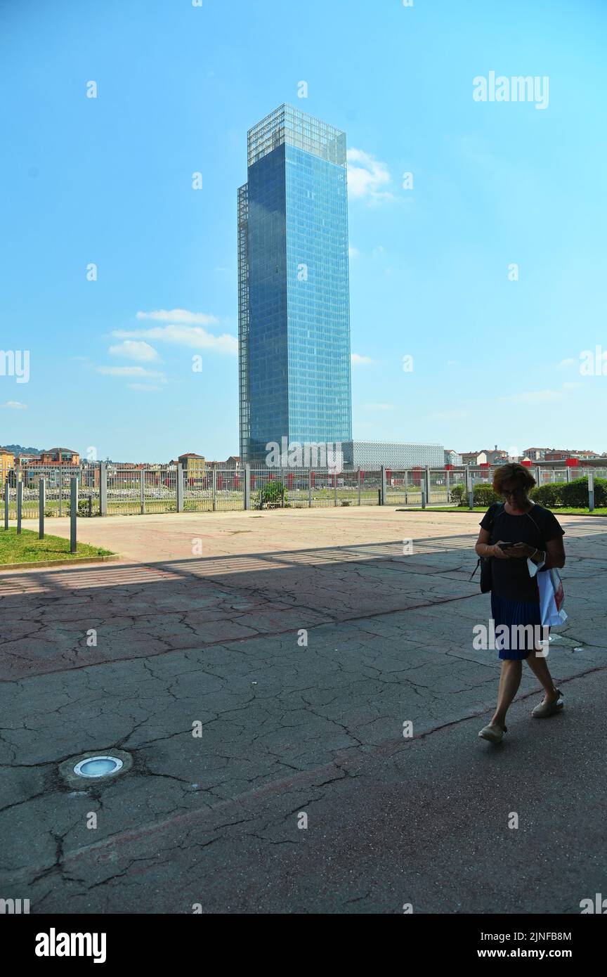 Region Piedmont skyscraper headquarters Turin, Italy Stock Photo - Alamy