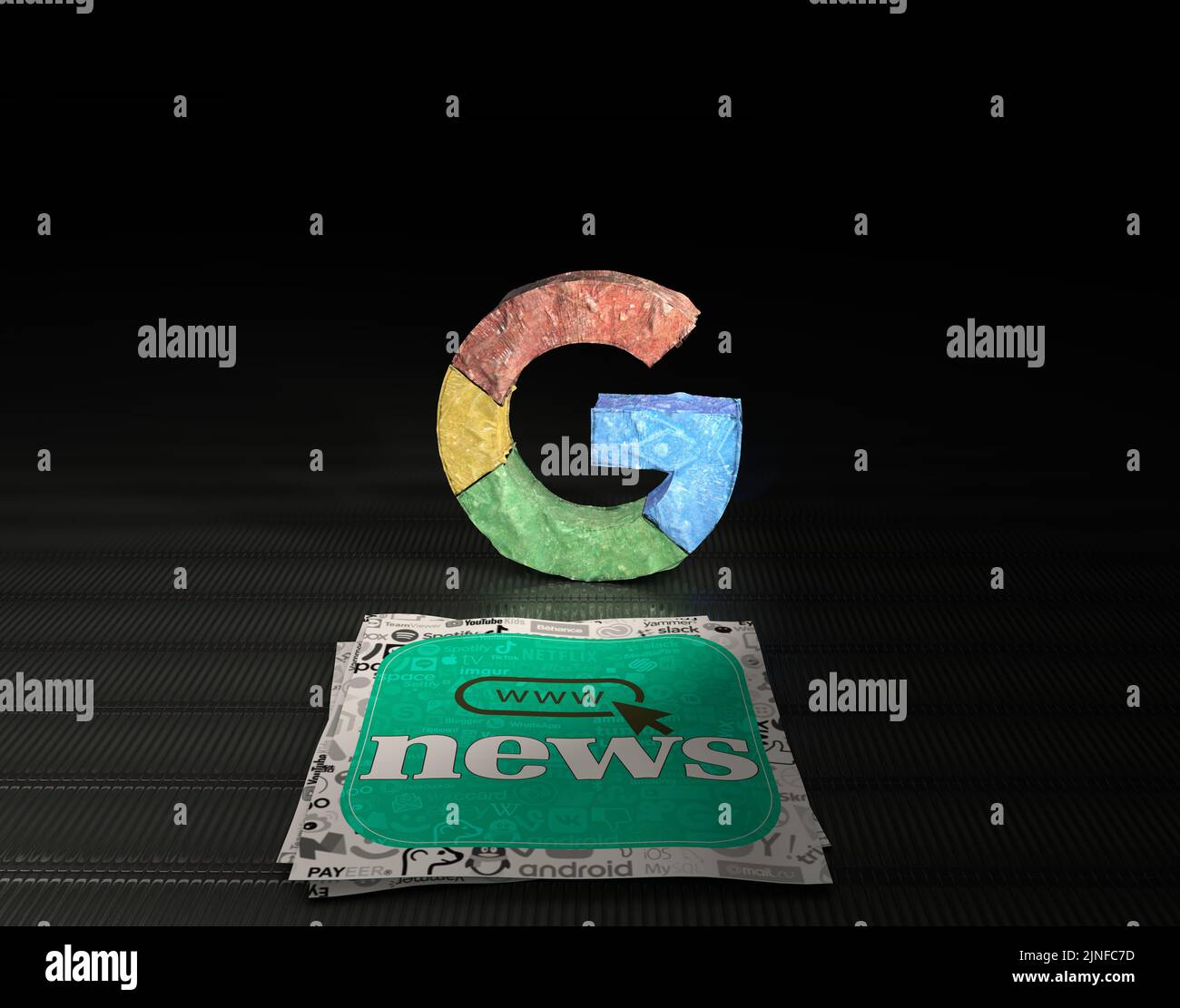 3d google wallpaper hi-res stock photography and images - Alamy