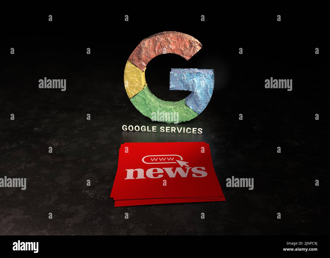 Google, 3D Google wallpaper Stock Photo - Alamy