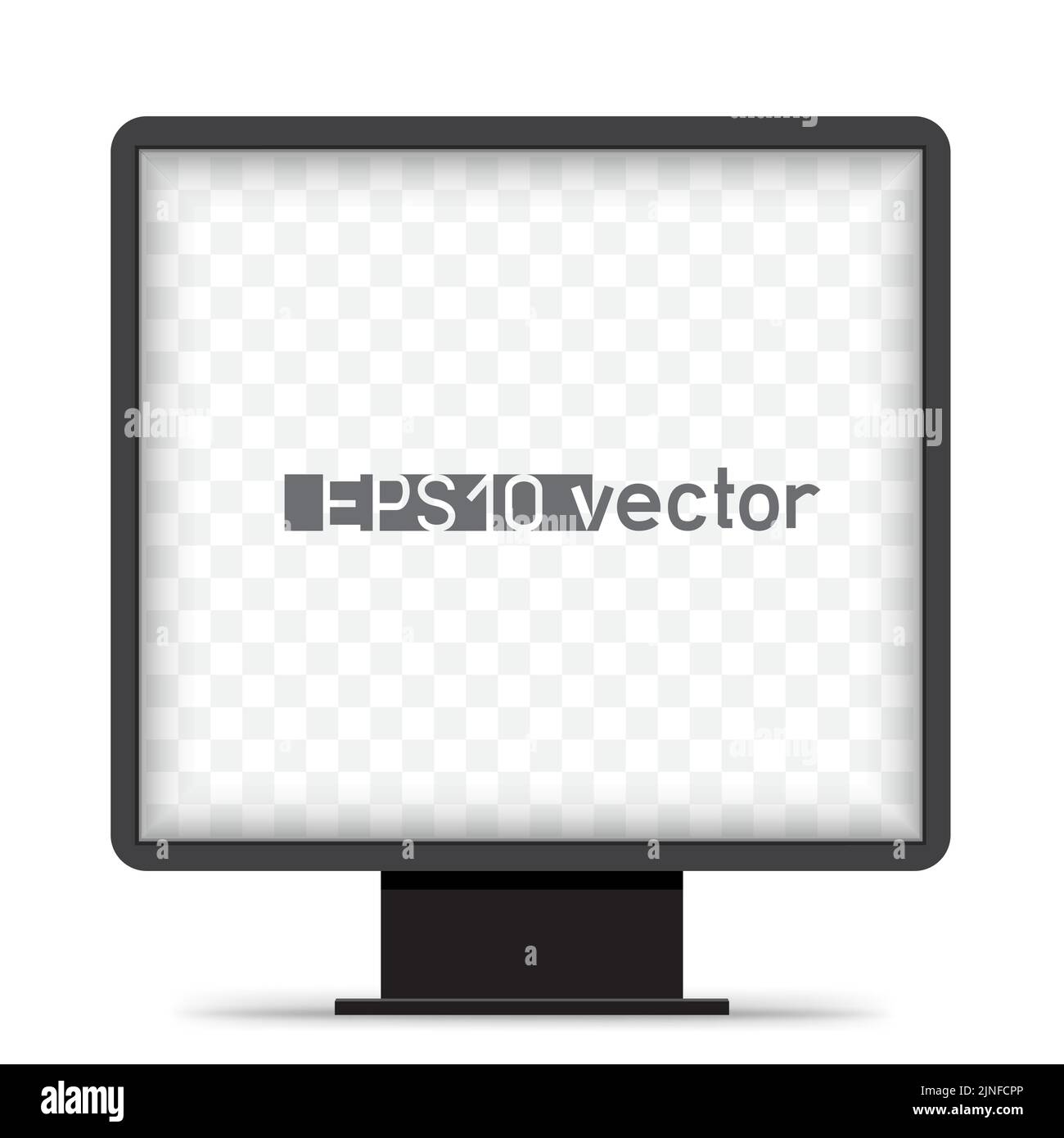 City light billboard black Stock Vector Images - Alamy