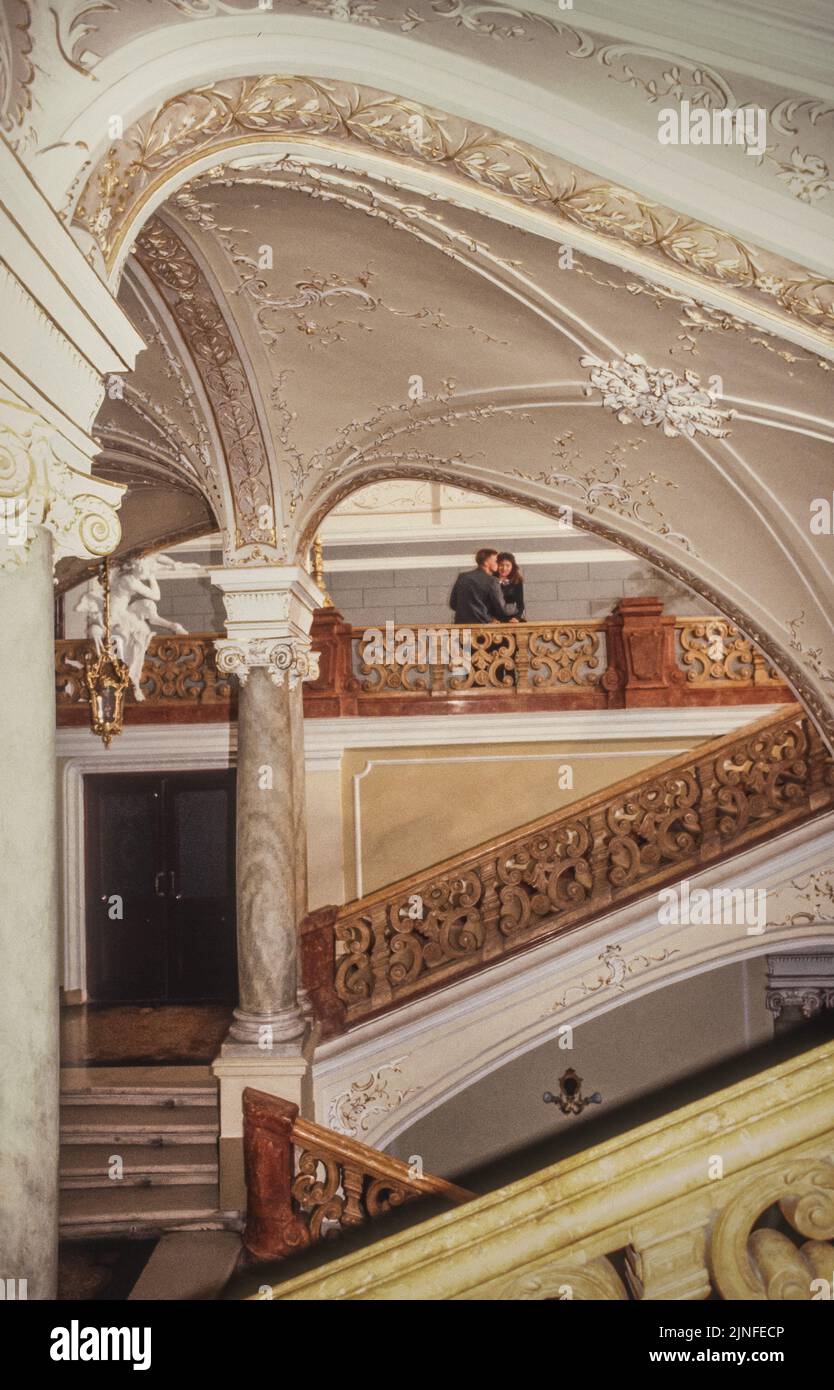 Ukraine. Odessa. The opera house, built by Viennese architects ...
