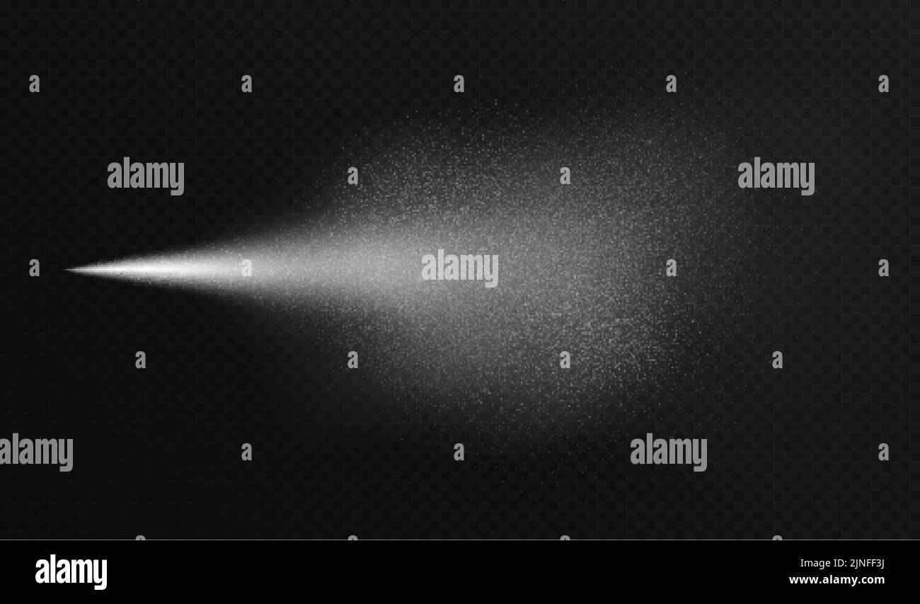 Water spray effect, realistic cosmetic mist, transparent atomizer ...