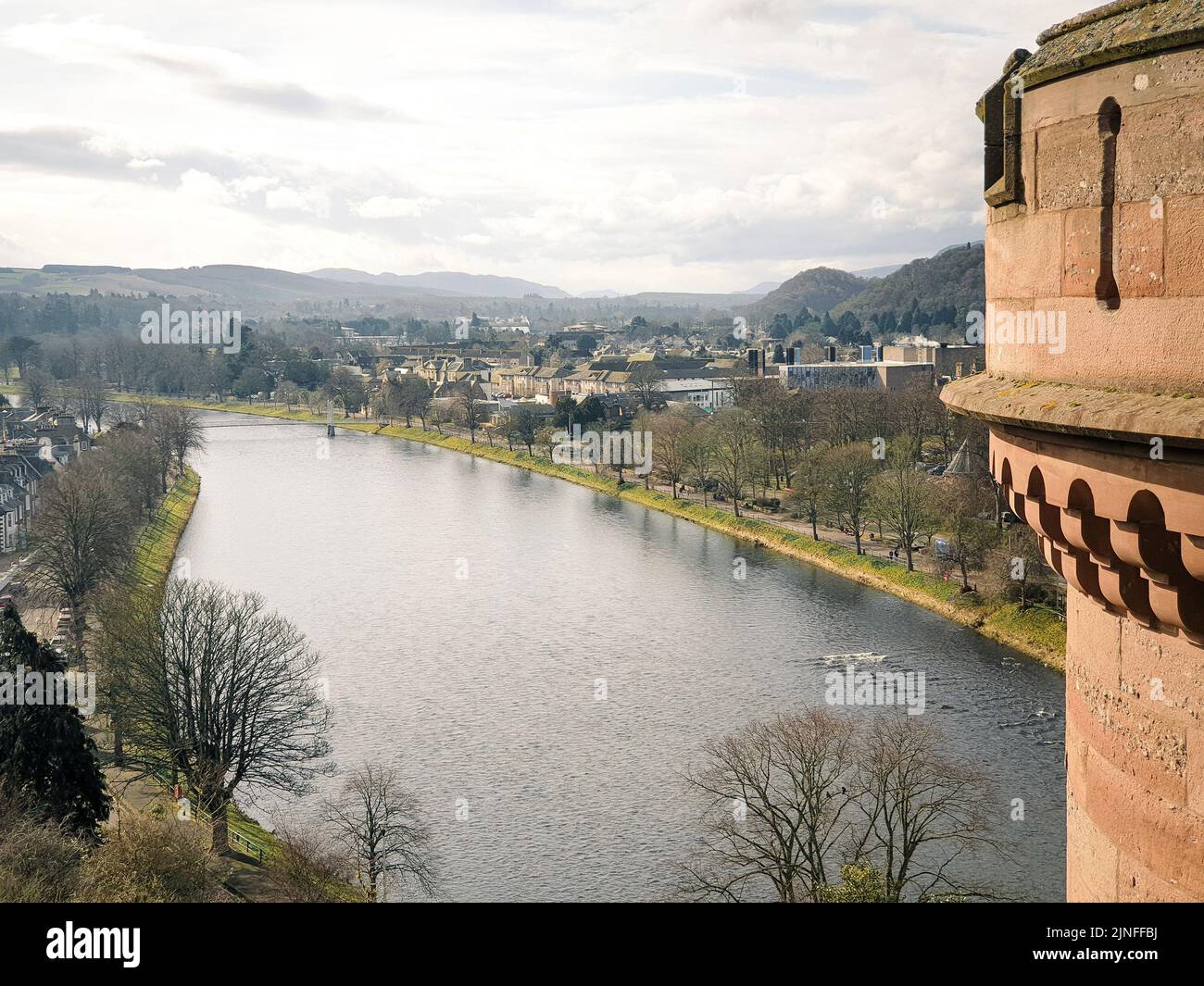 Loch ness aerial hi-res stock photography and images - Alamy